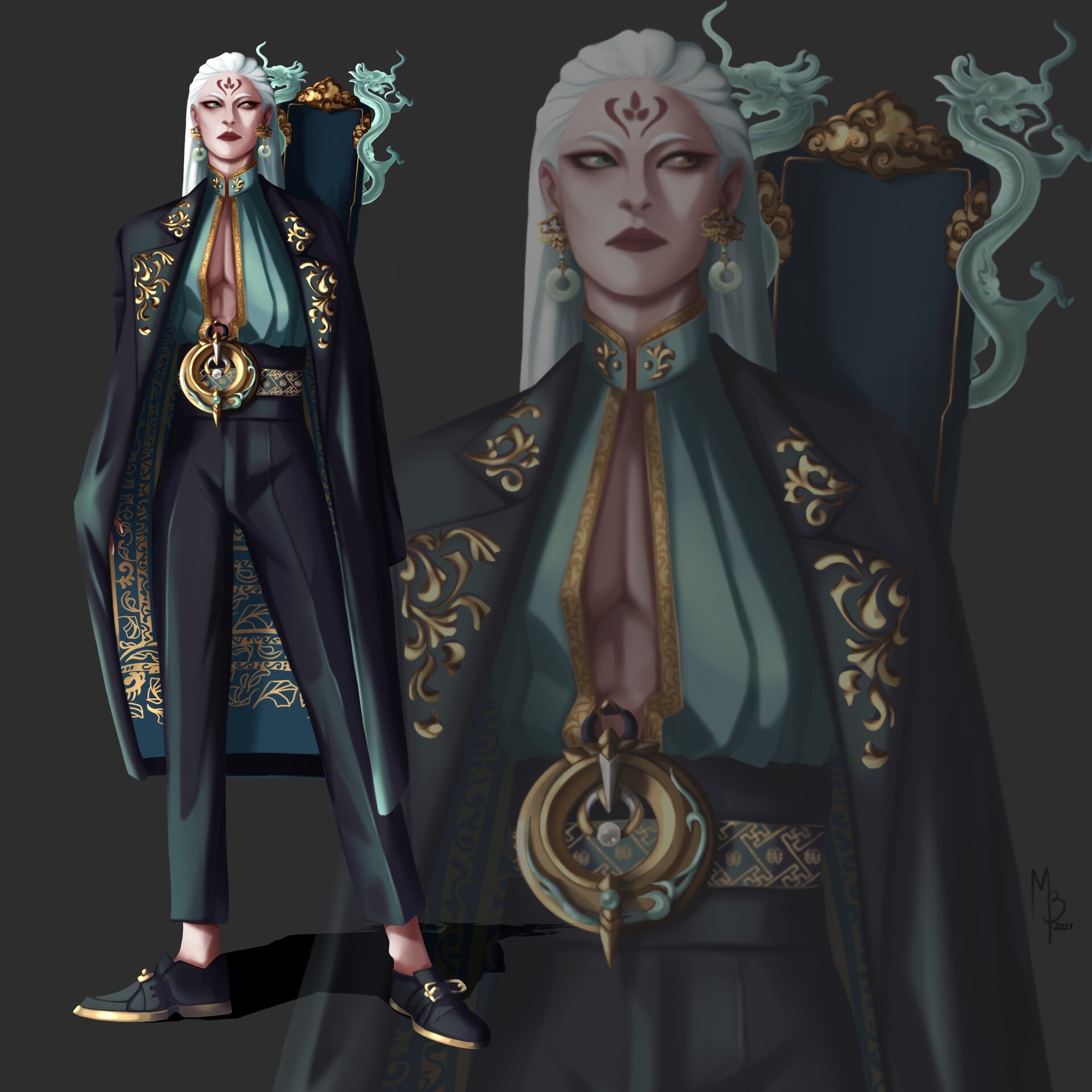 ArtStation - Shinigami character design