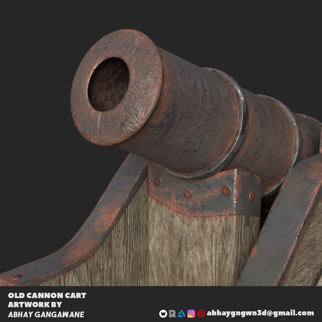 ABHAY GANGAWANE - Old Cannon Cart
