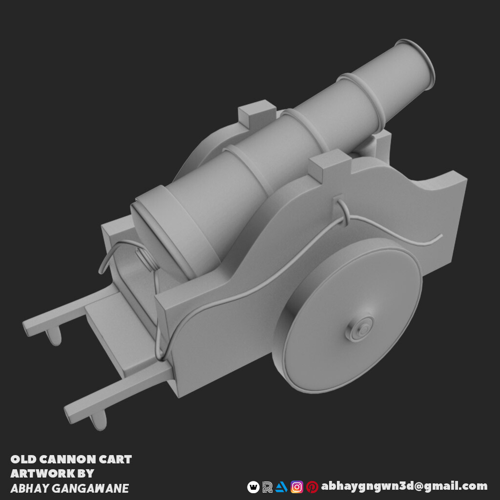 ABHAY GANGAWANE - Old Cannon Cart
