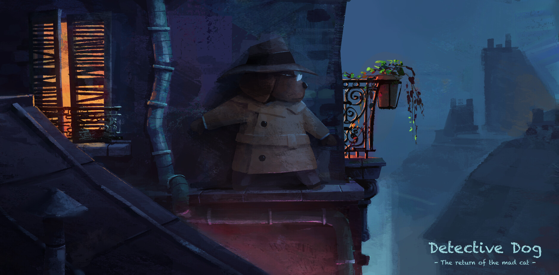 ArtStation - Detective Dog 1