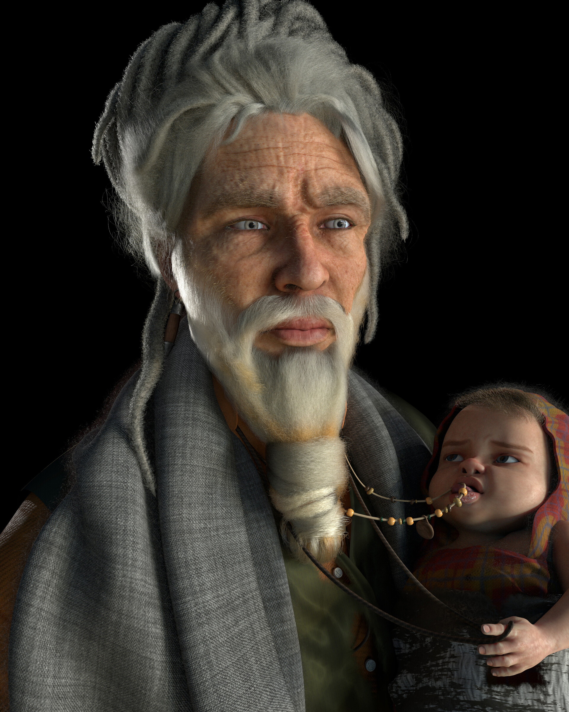 ArtStation - Amets del Rio | The Old Shadu