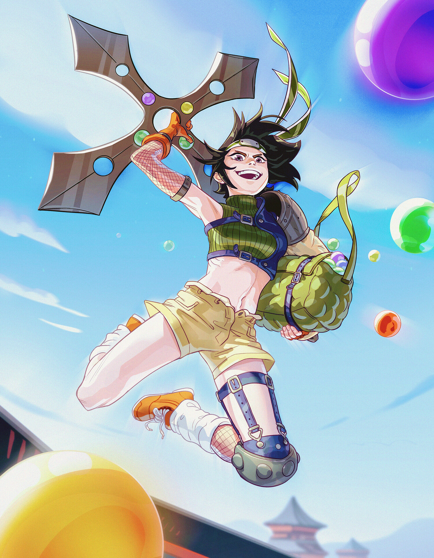 Final Fantasy 7 Yuffie Wallpaper