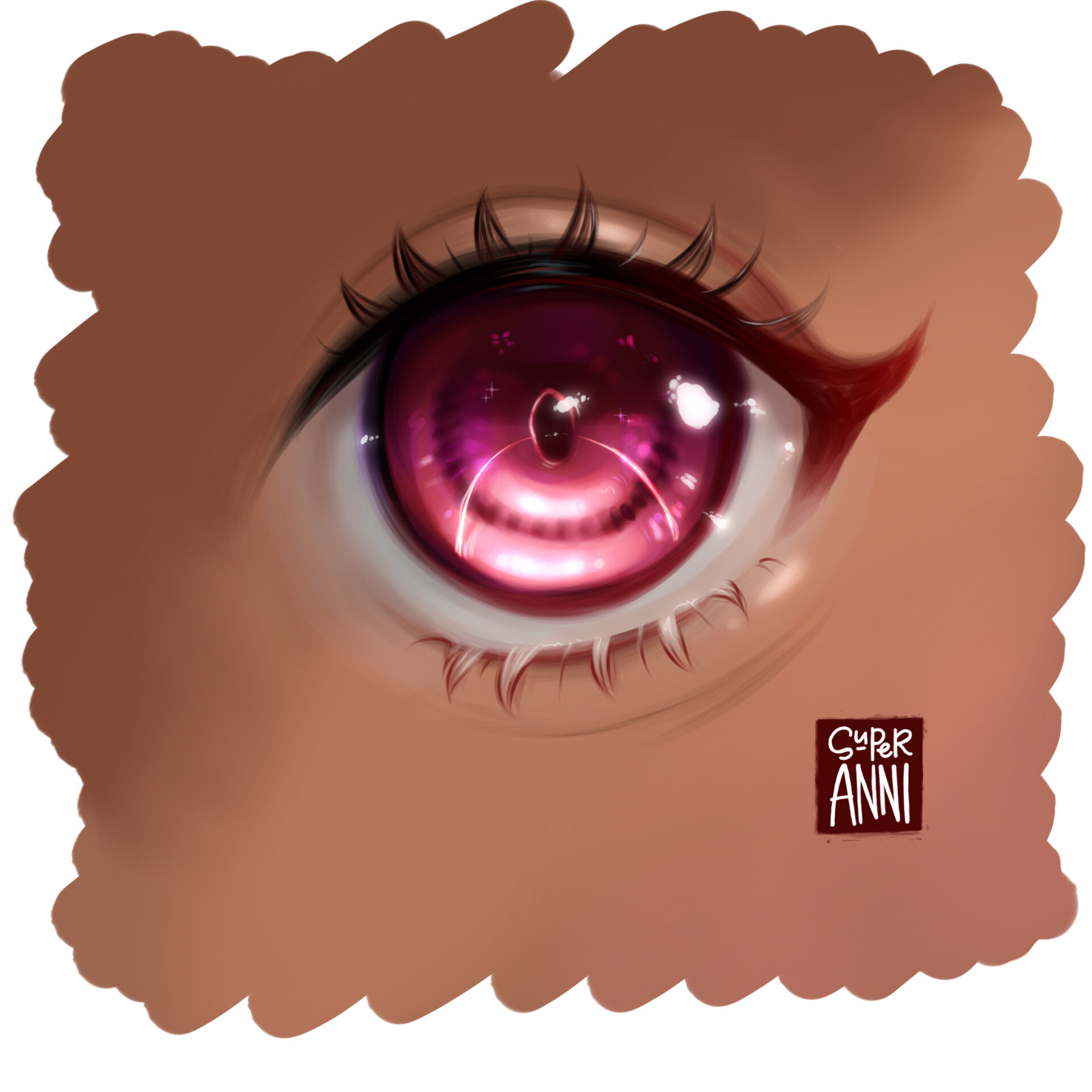 how to draw anime eyes in procreate