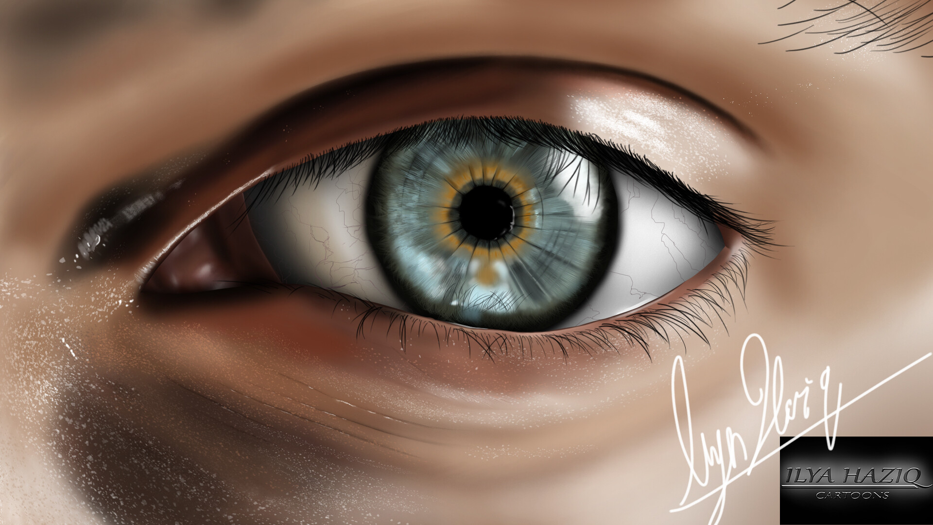 ArtStation - Eye Painting