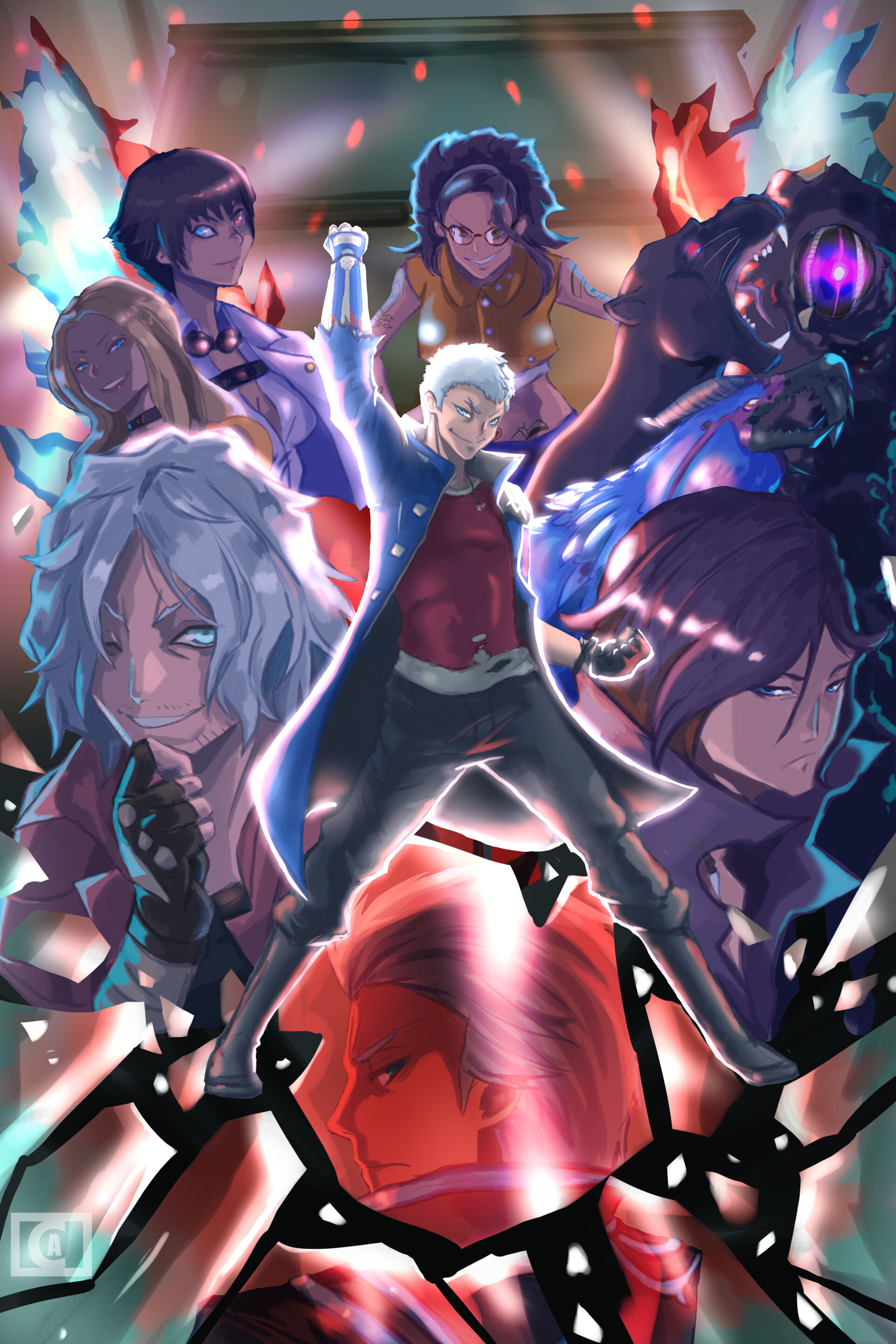 ArtStation - DMC5 Second Anniversary