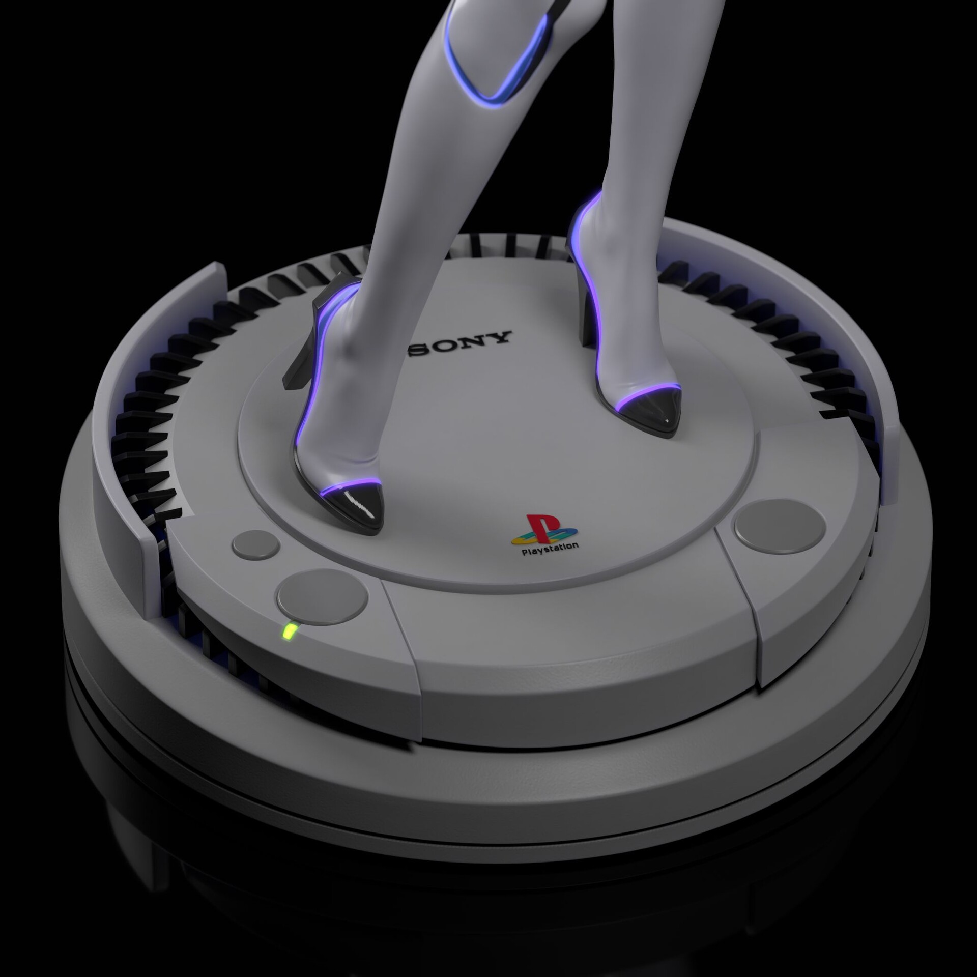 Chun - PS5 Chan Statue