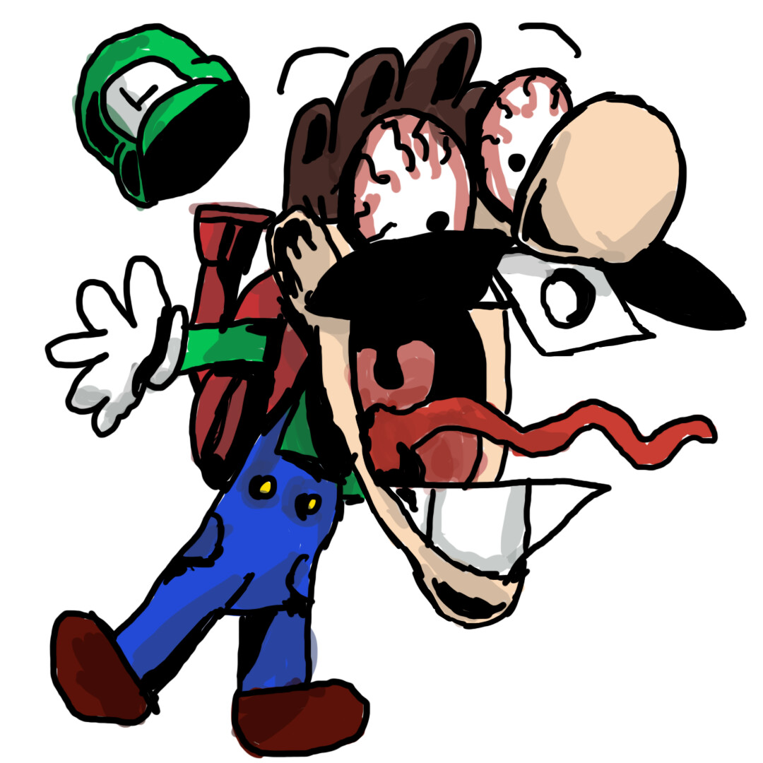 ArtStation - Emotes Many funny luigis