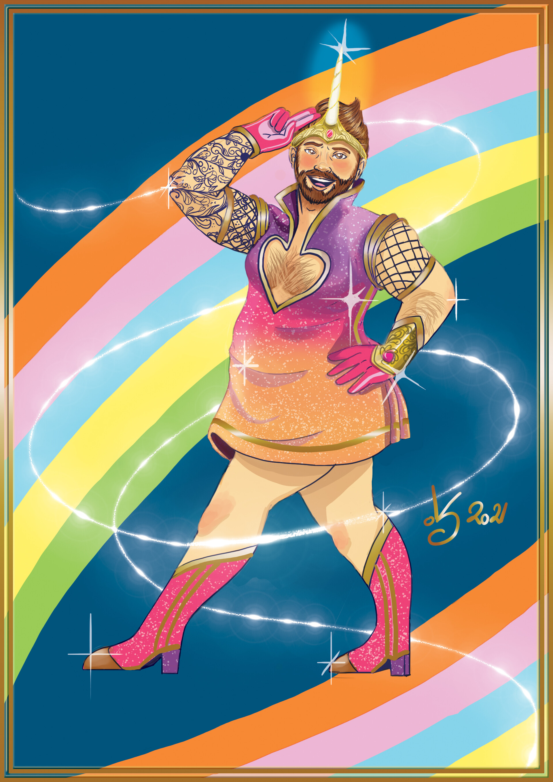 ArtStation - Wonder Magical Boy