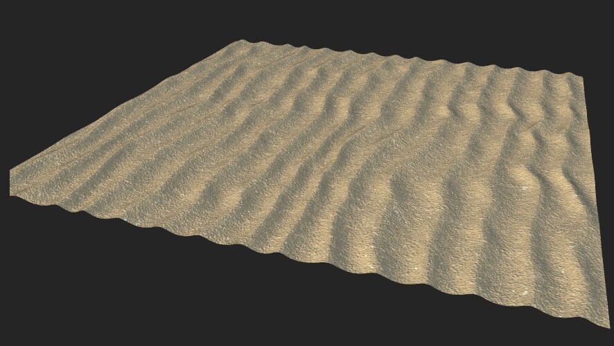 ArtStation - These are three tileable materials I developed for a group ...