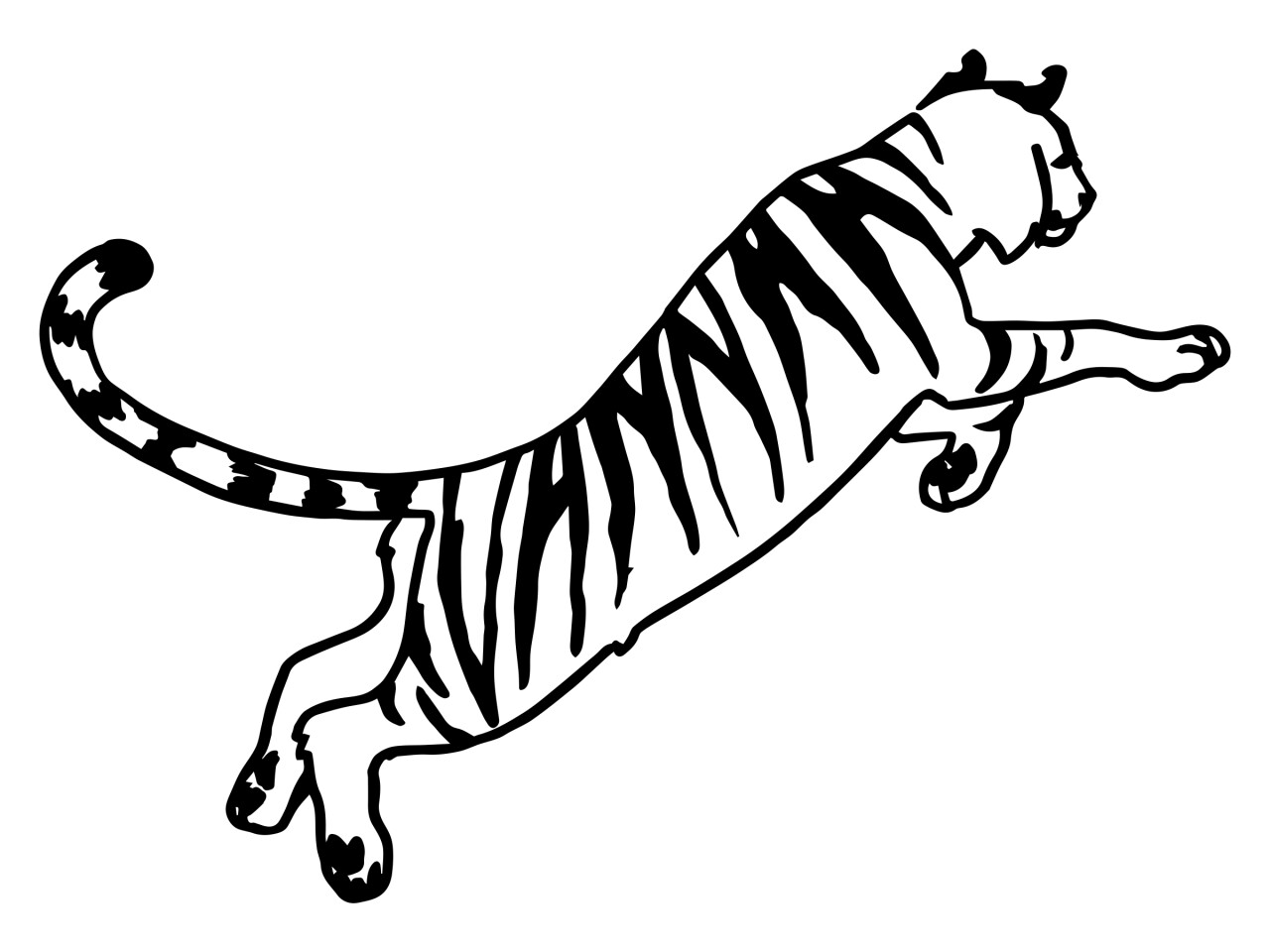 ArtStation - tiger typography