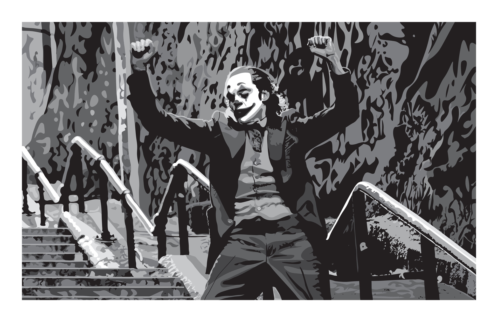 ArtStation - Joker Vector Drawing