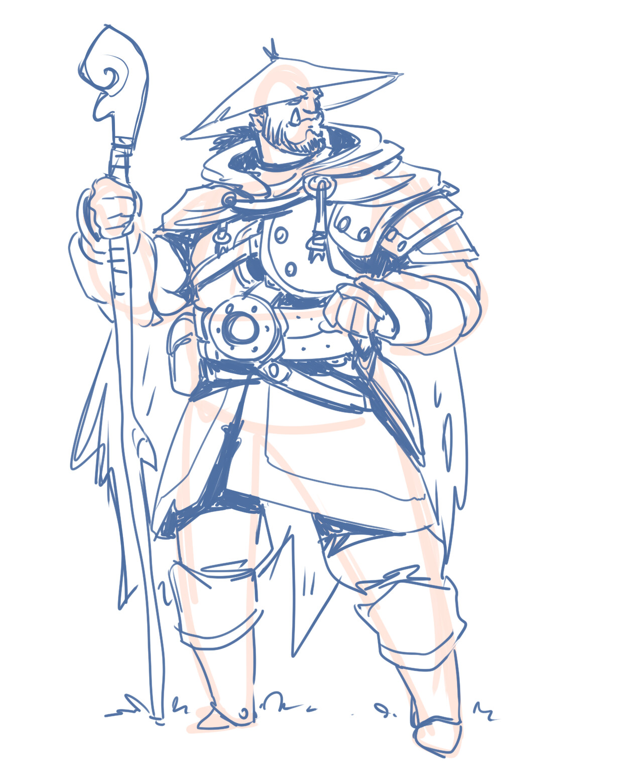 Bone Dust - Hayk, druid and bounty hunter