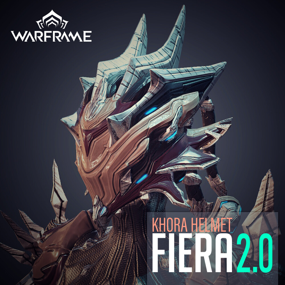 Debby Illanes - Khora Fiera Alt Helmet / Warframe Tennogen