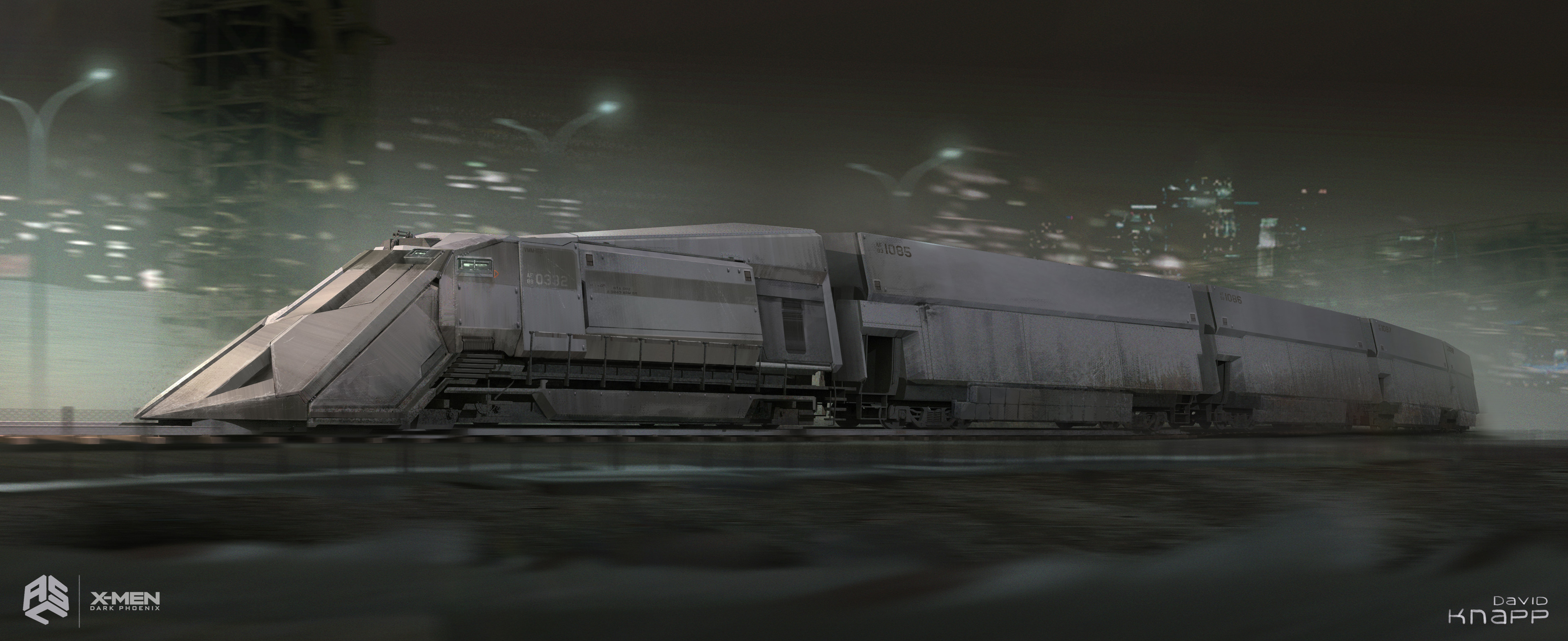 David Knapp Design - X-Men Dark Phoenix: Armored Train