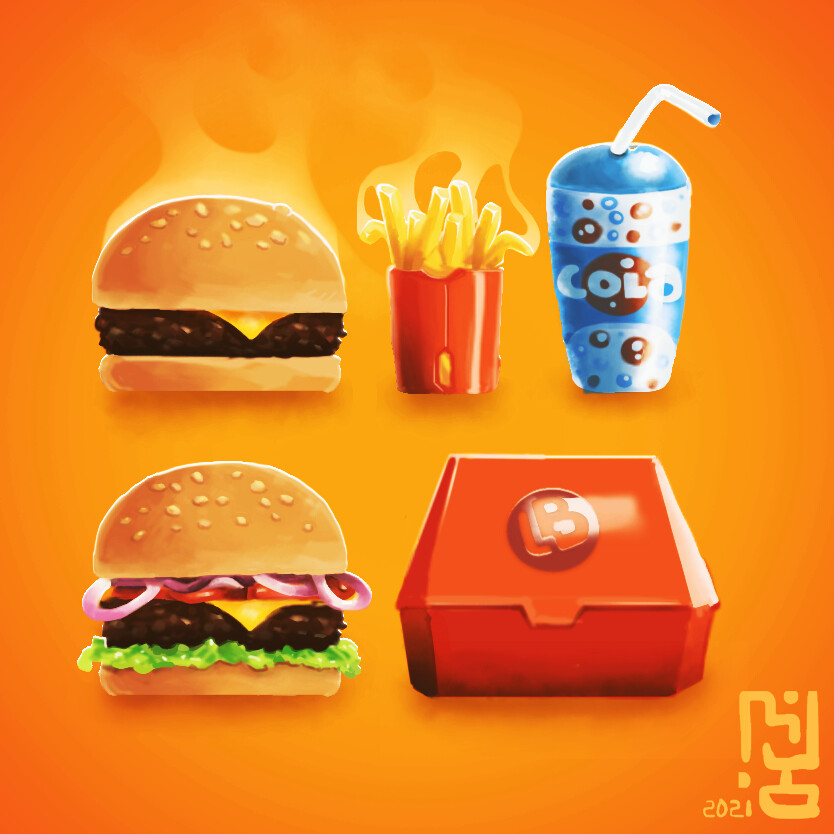 ArtStation - Bad Burgers™