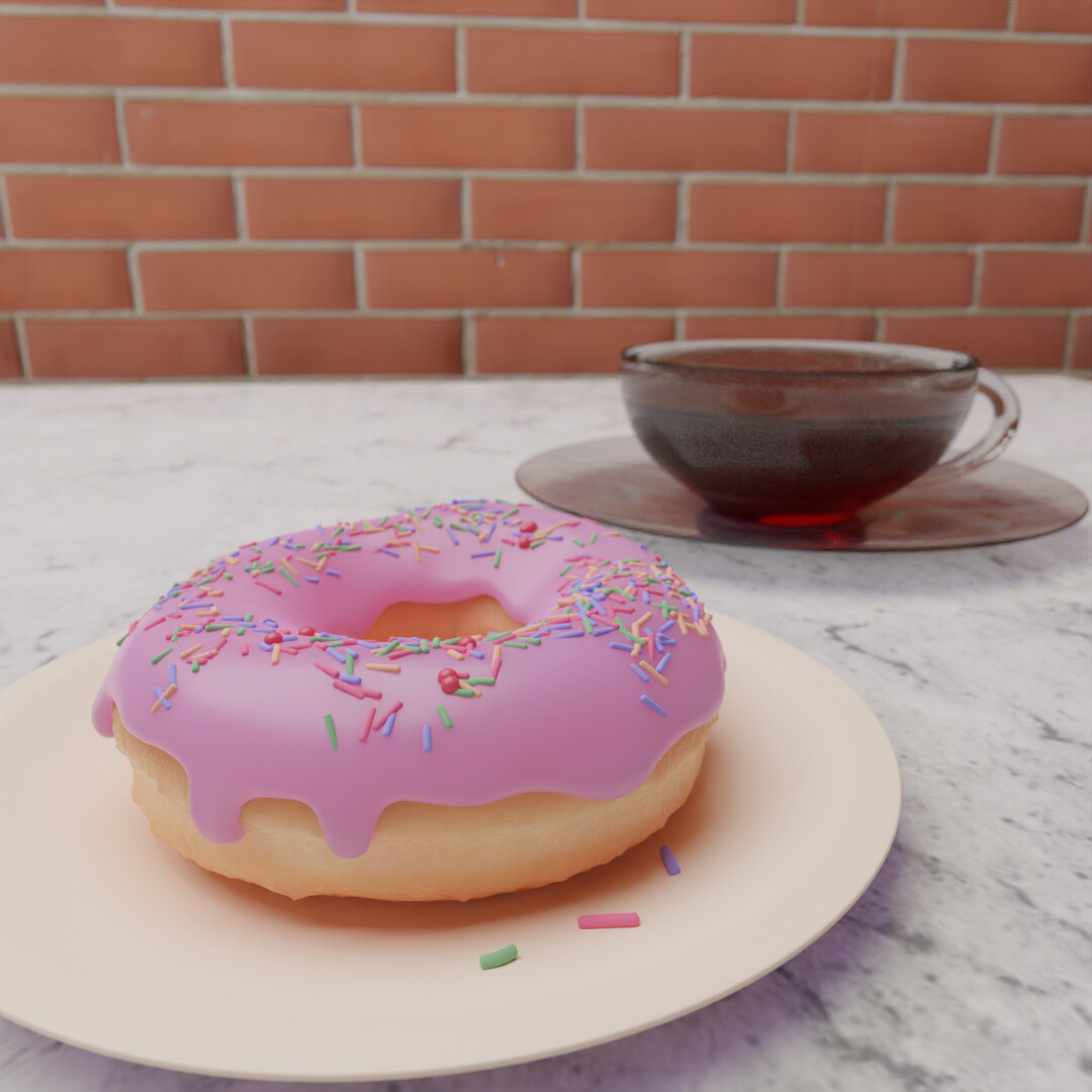 ArtStation - Blender Donut