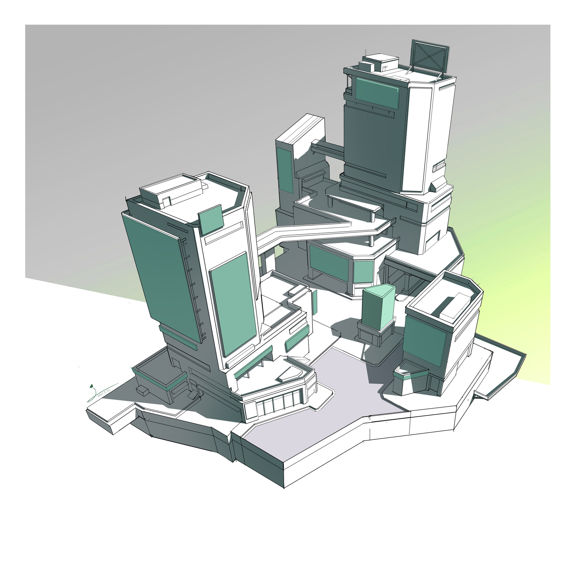 ArtStation - Study _ Rough Sketch