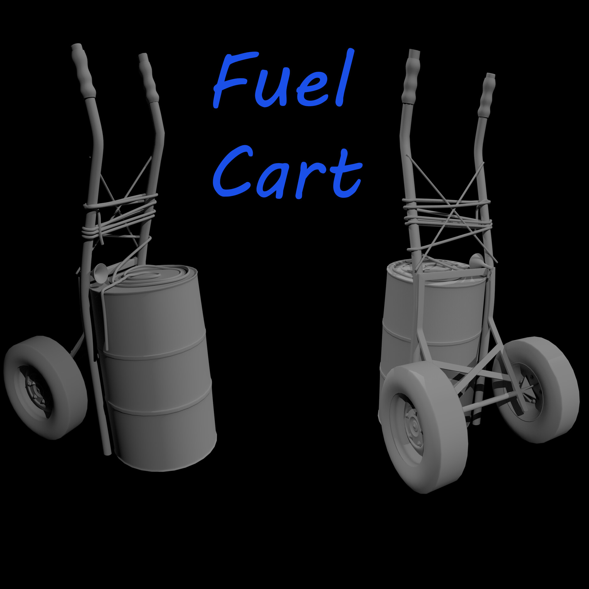 ArtStation - Fuel_Cart