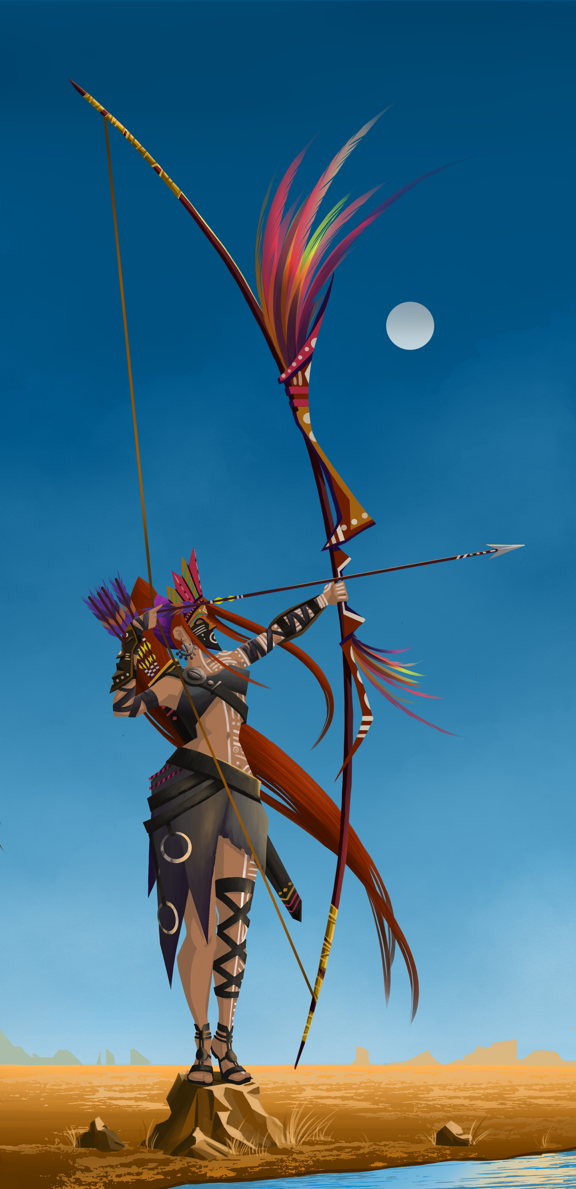 ArtStation - Tribal Archer