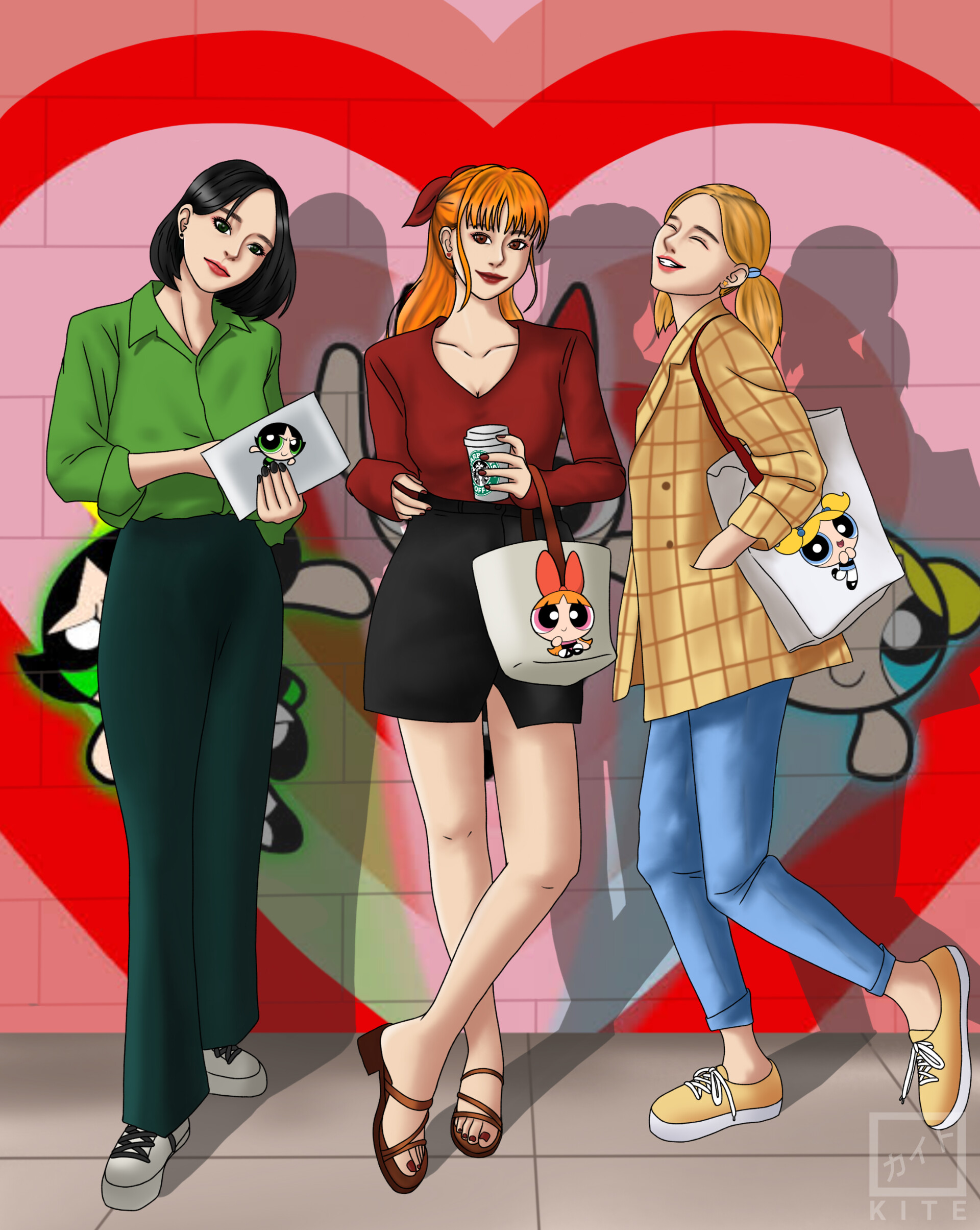 ArtStation - PowerPuff Girls