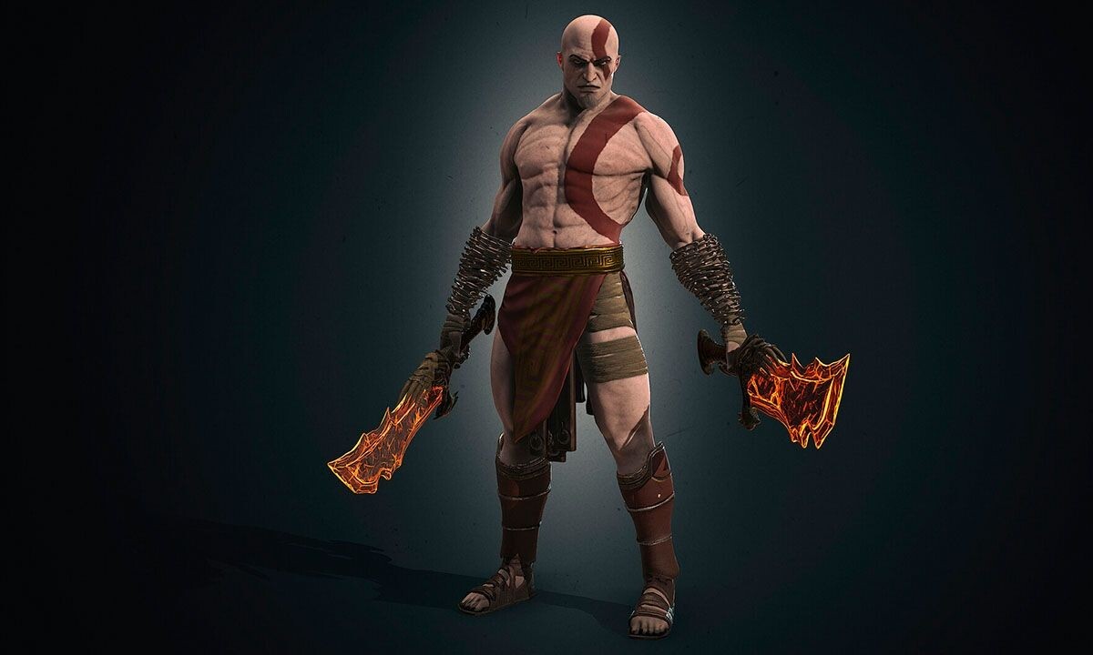 ArtStation - Rodrigo Ibáñez | Kratos