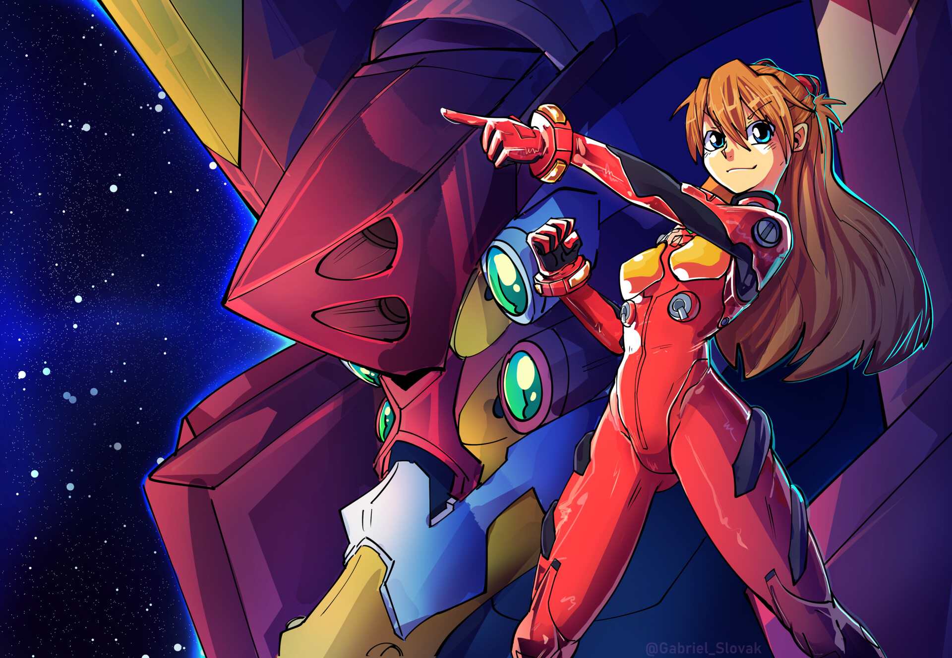 ArtStation - Asuka Fanart