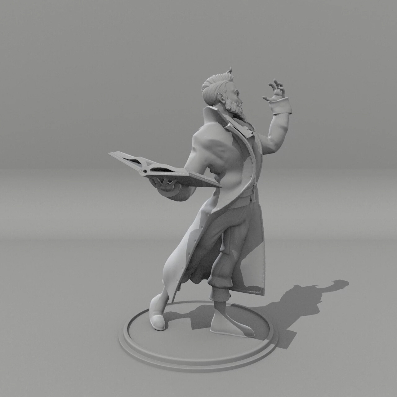 ArtStation - 3D print - Role Playing Miniature - Wizard