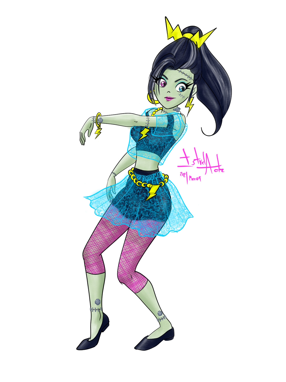 ArtStation - Magical Frankenstein monster