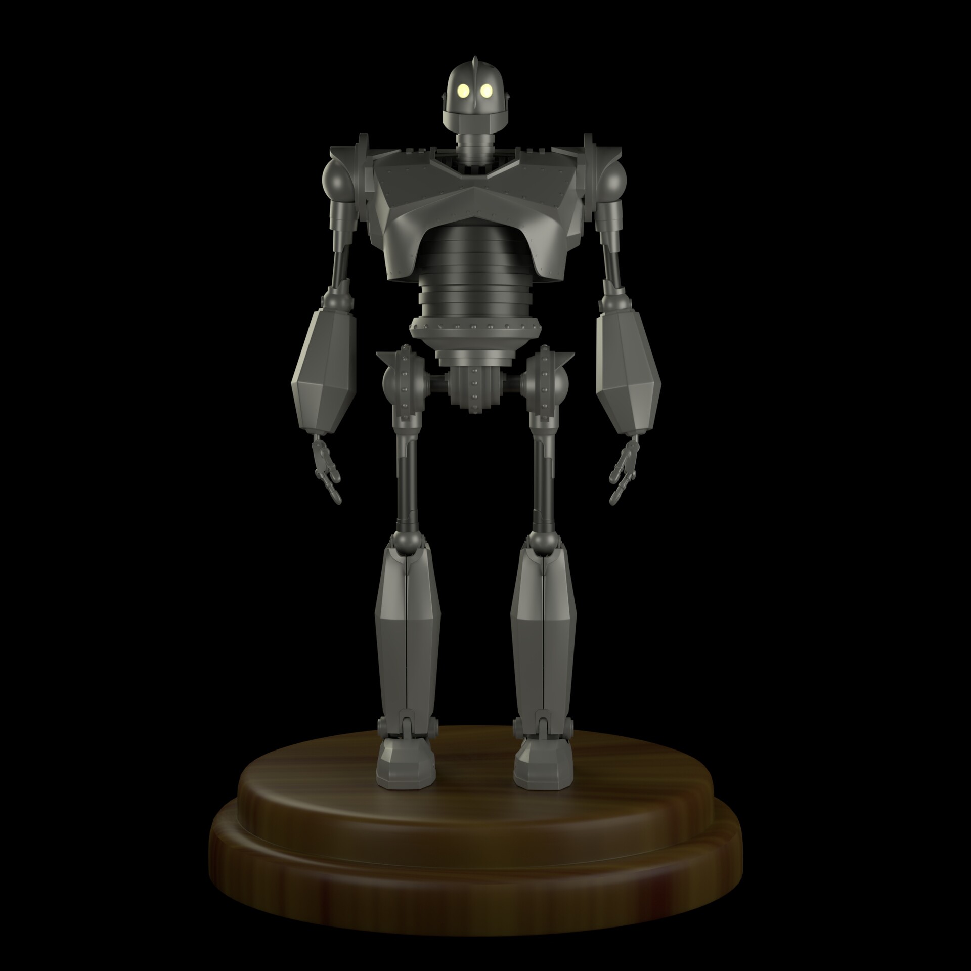 ArtStation - Iron Giant-3D model