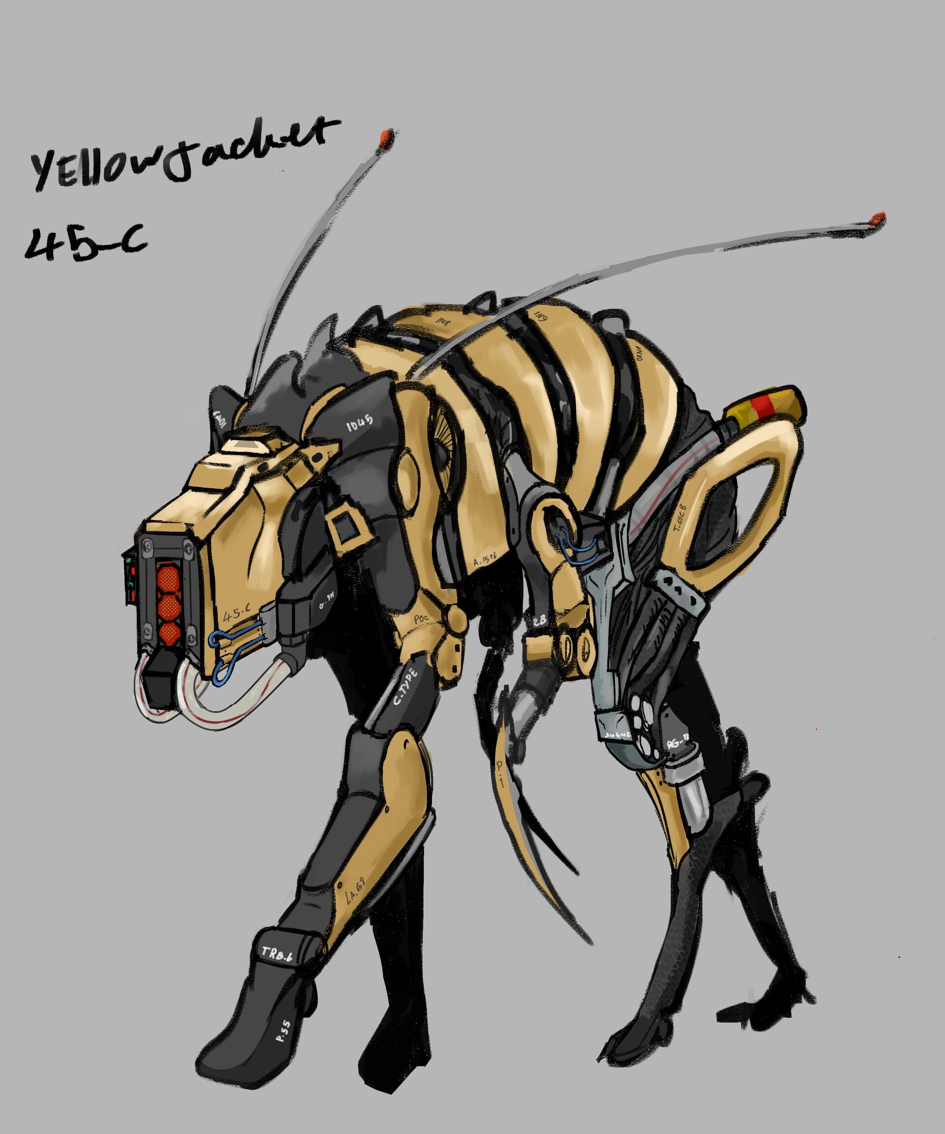 ArtStation - Yellow jacket 45-C