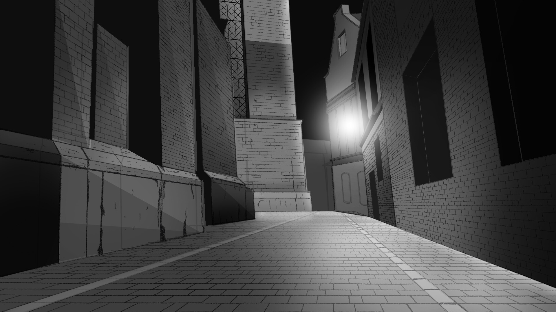 ArtStation - Line Art Environments