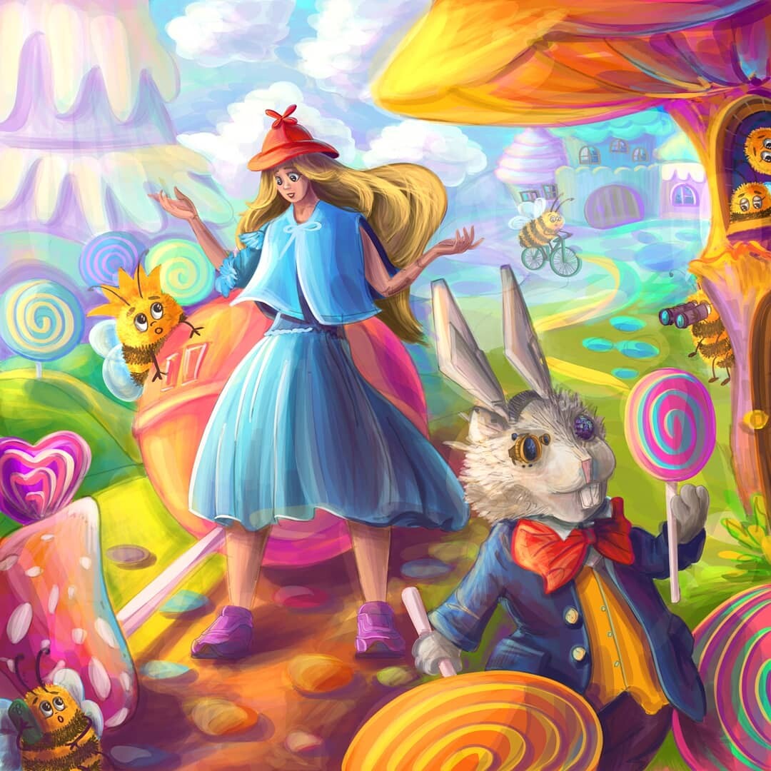 ArtStation - Story in the Candyland