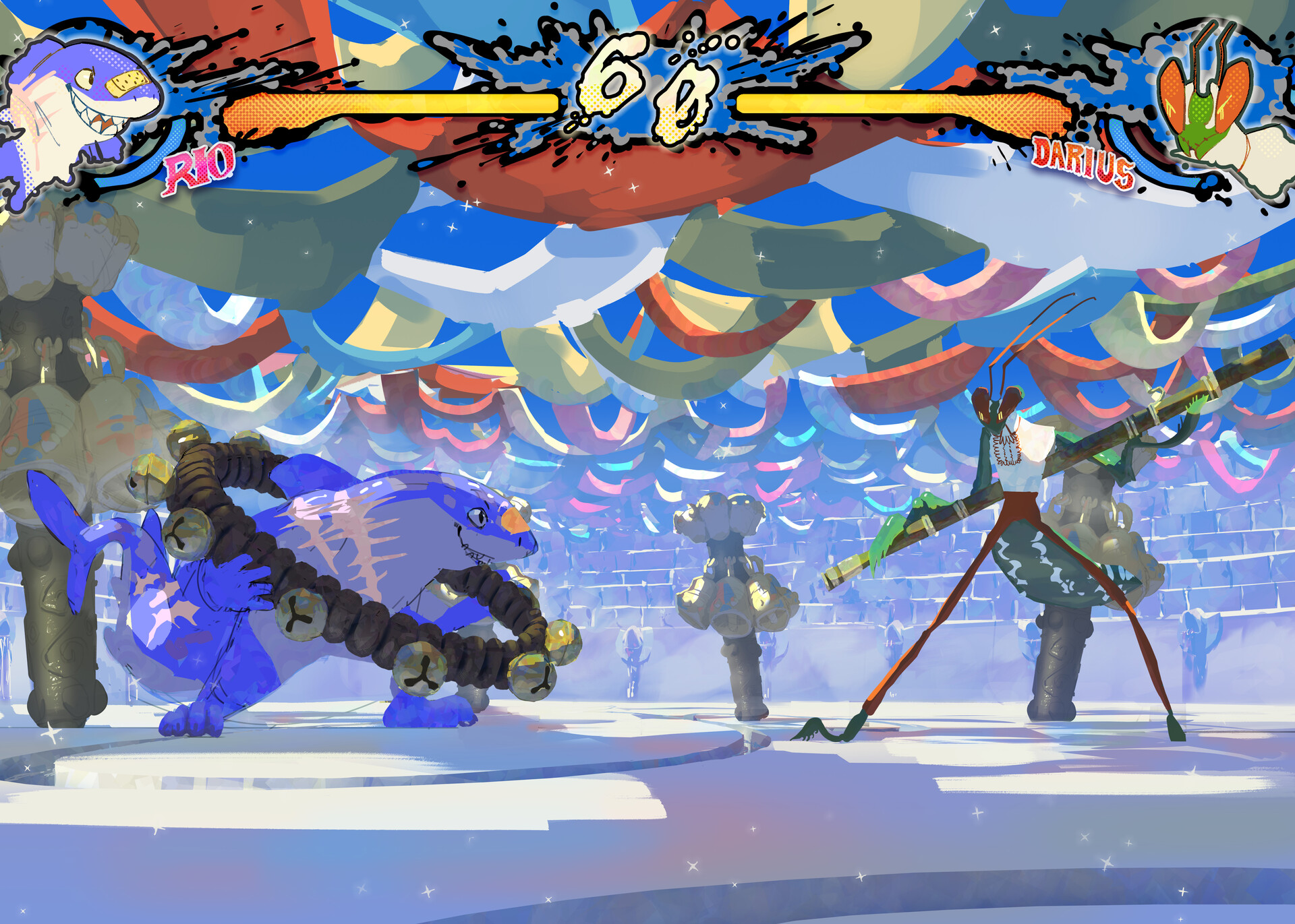 ArtStation - Fighting game