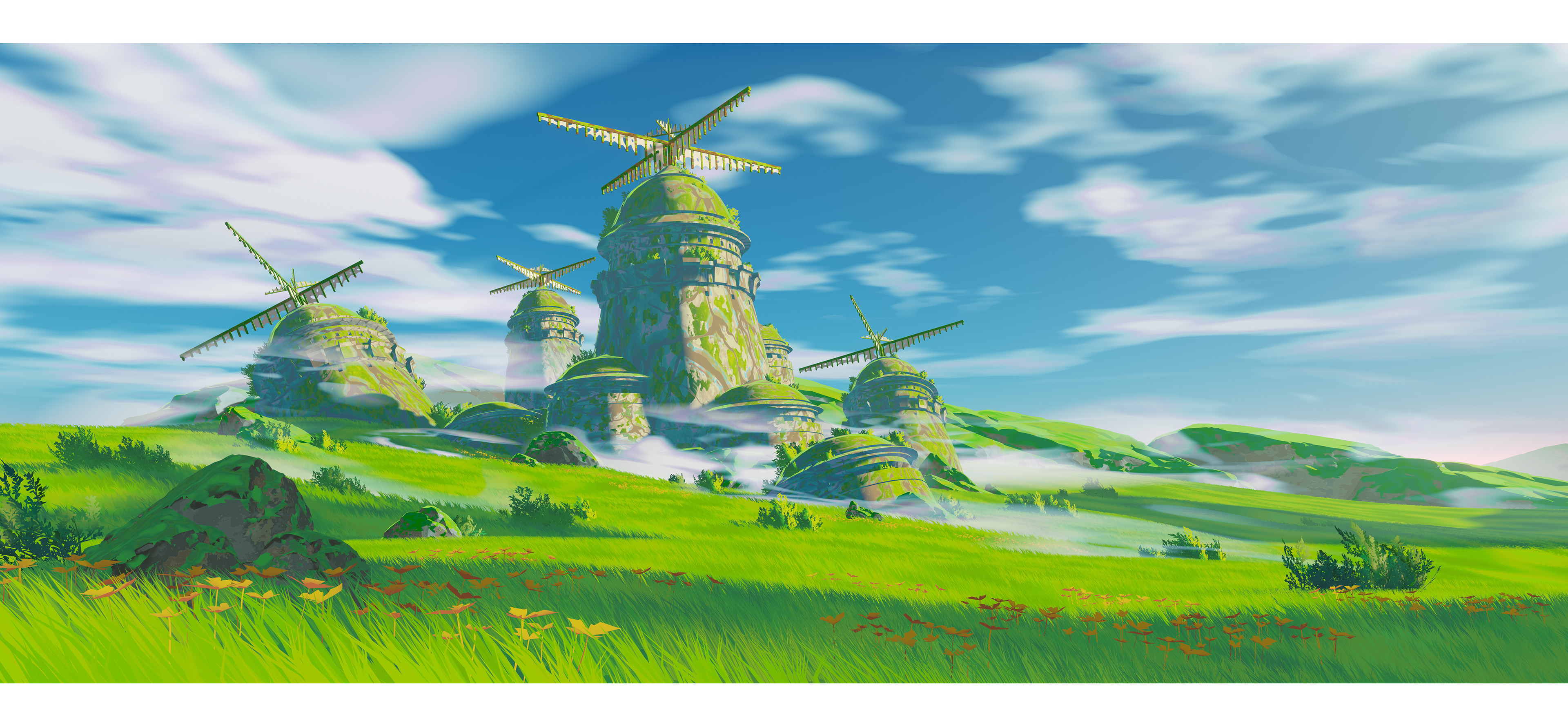 robin-tran-grasslandenvironmentv2.jpg (3840×1779)-花瓣网