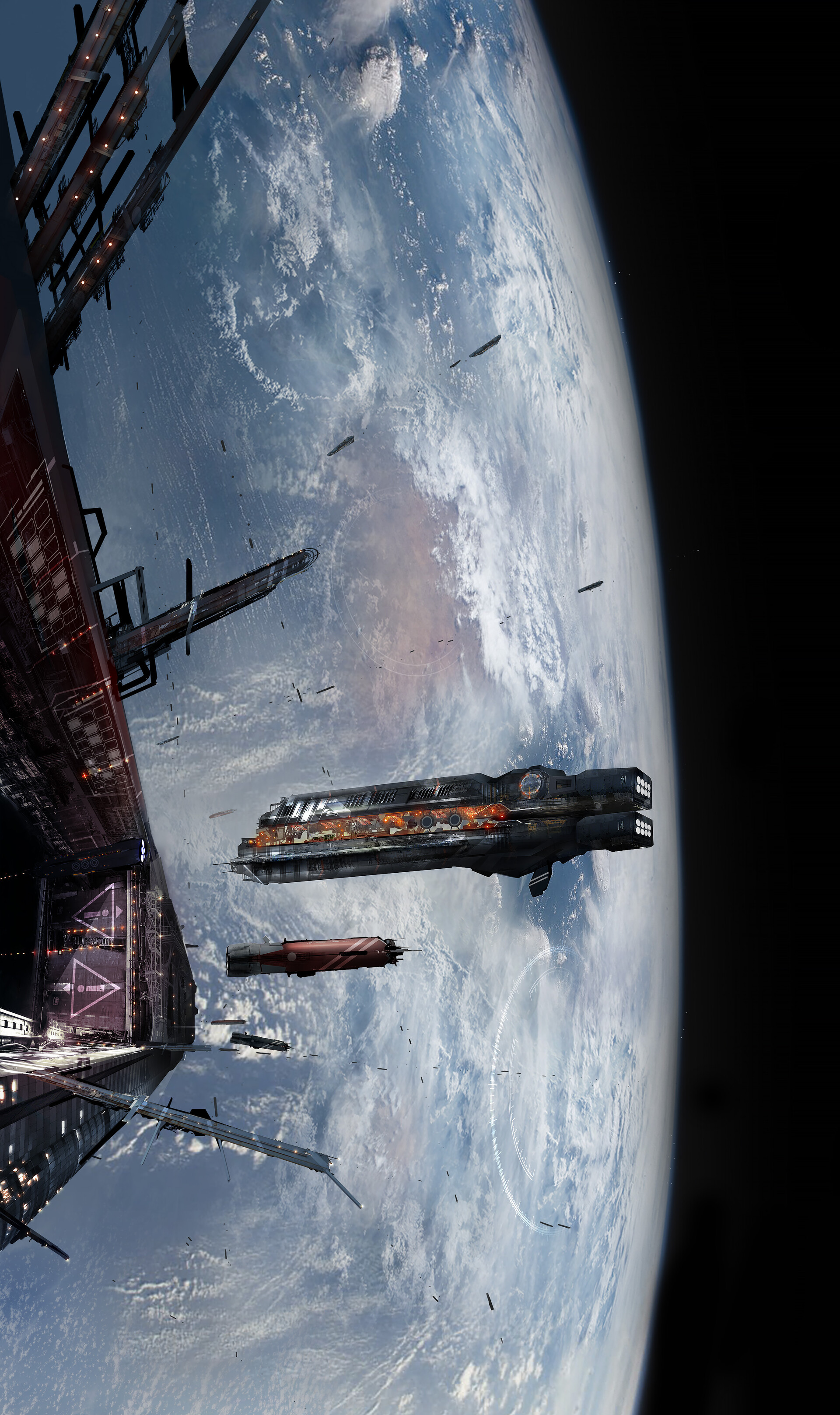 ArtStation - Returning to Docking Bay