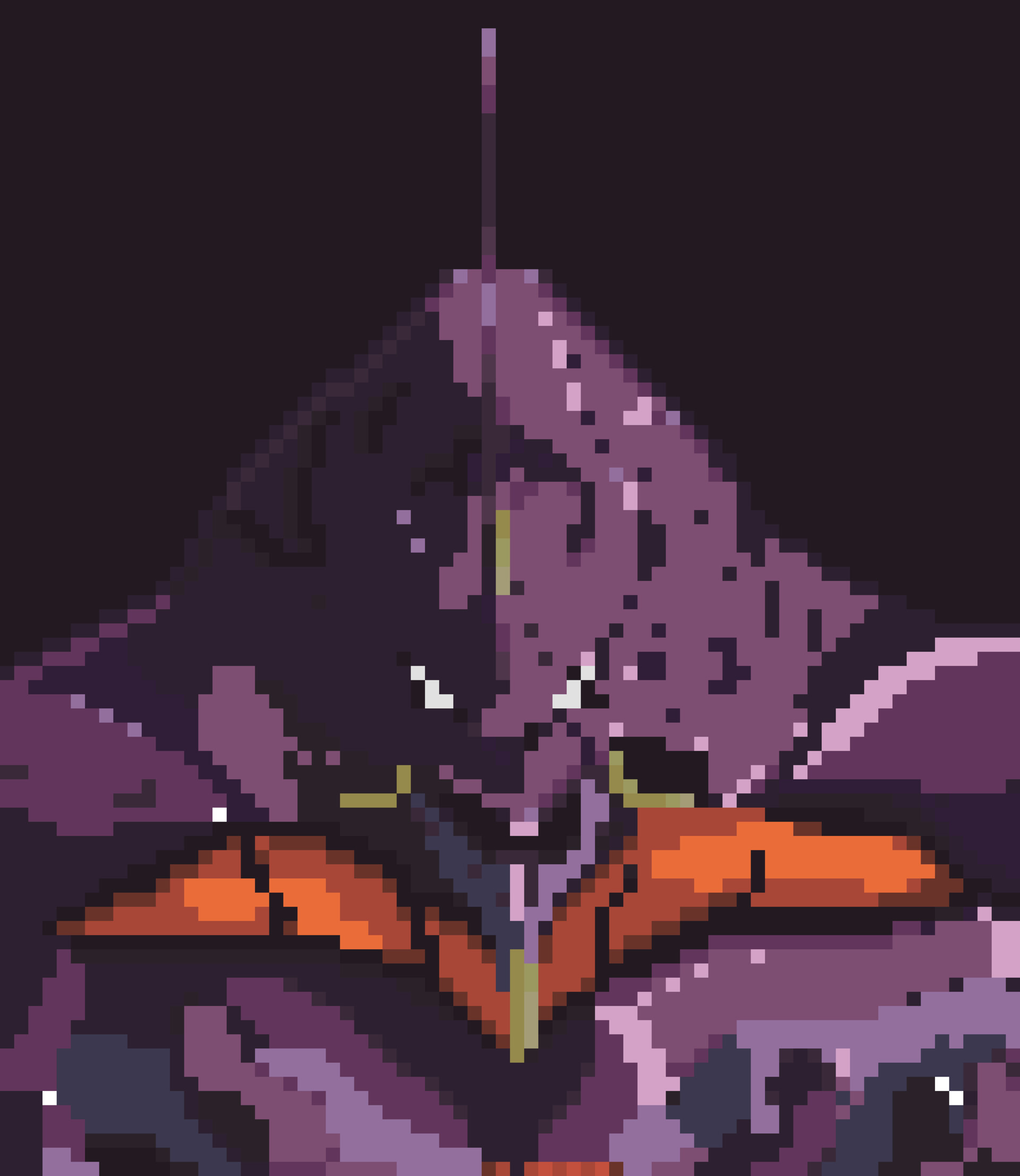 ArtStation - EVA 01 Pixel Art