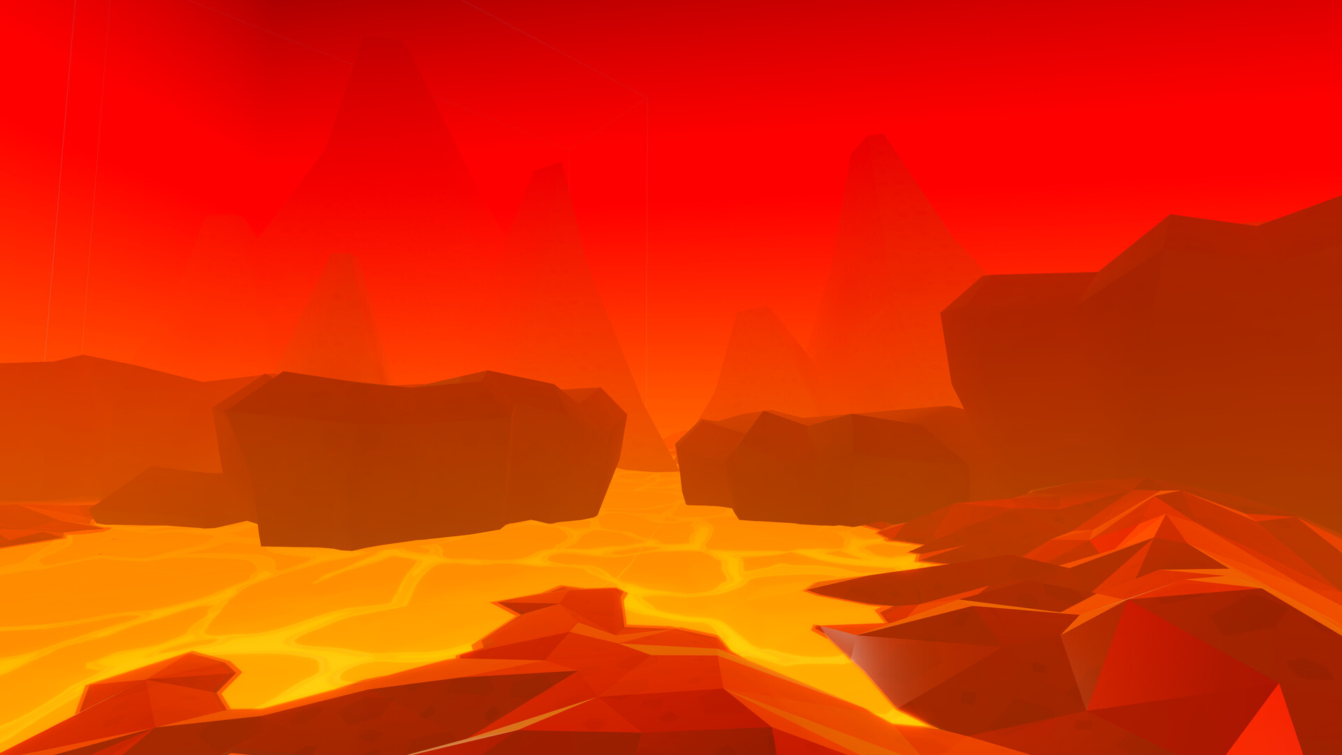 ArtStation - Stylized Lava Abyss (Roblox, July 2020)