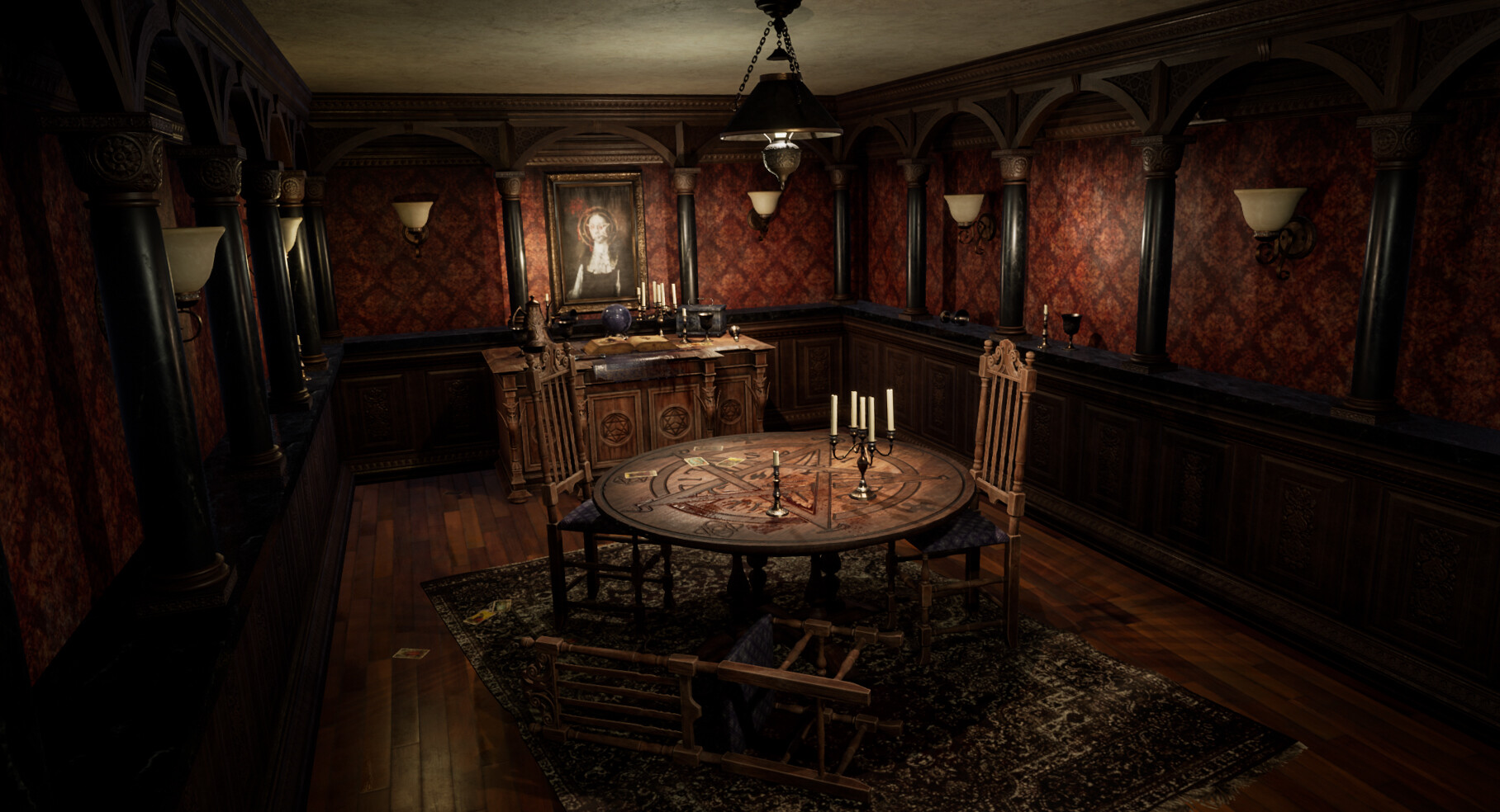 ArtStation - Student Project (2020) - Occult Room