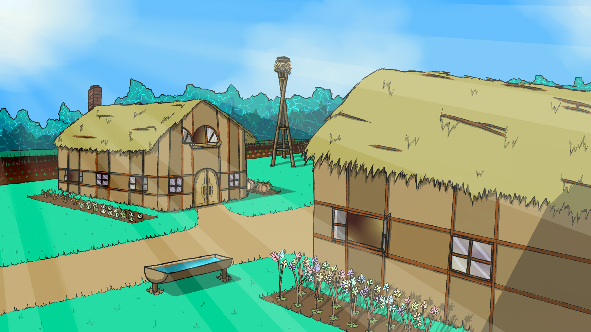 Ryan Keefe - Biomechanical World Concept Art