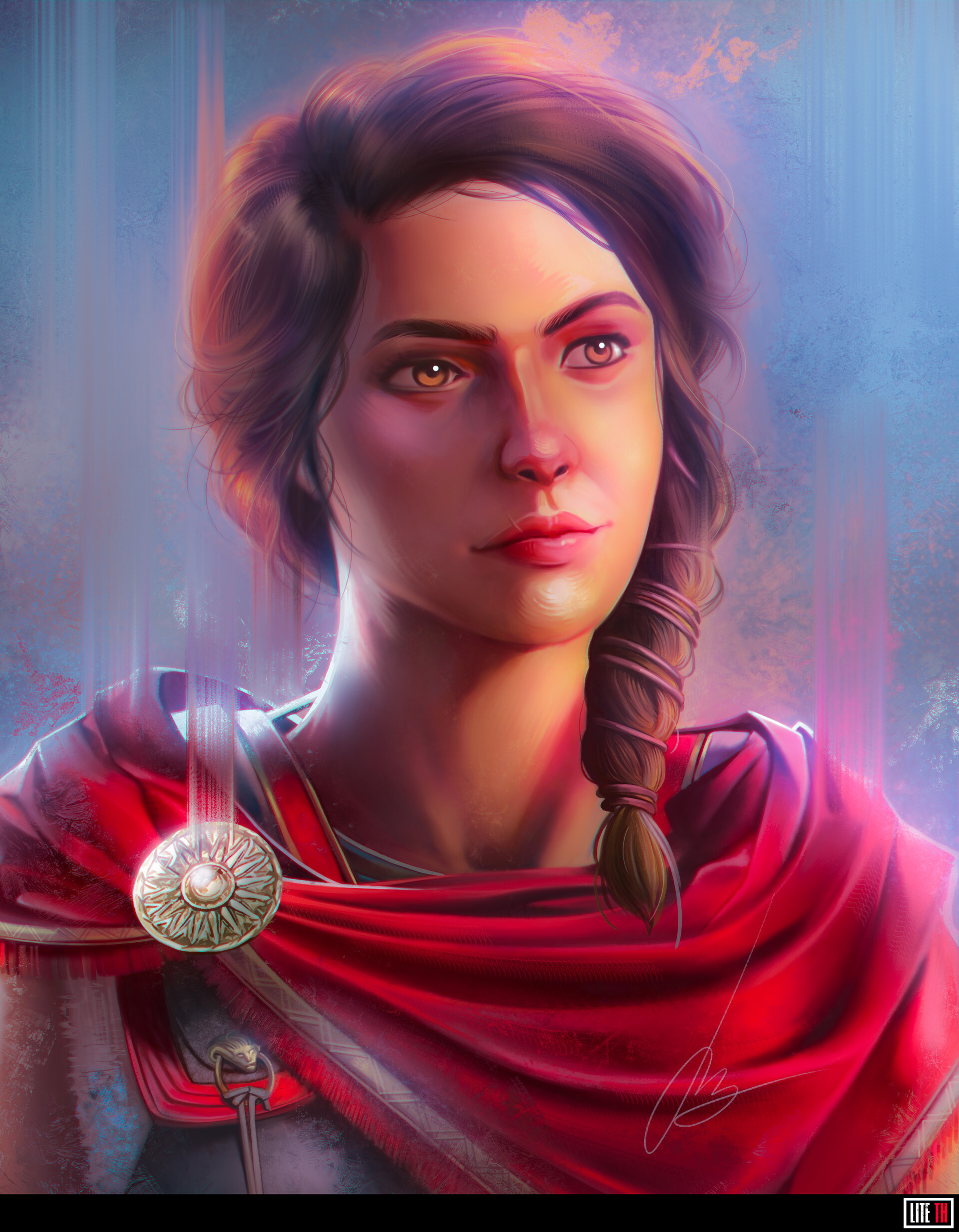 ArtStation - Kassandra the Eagle Bearer