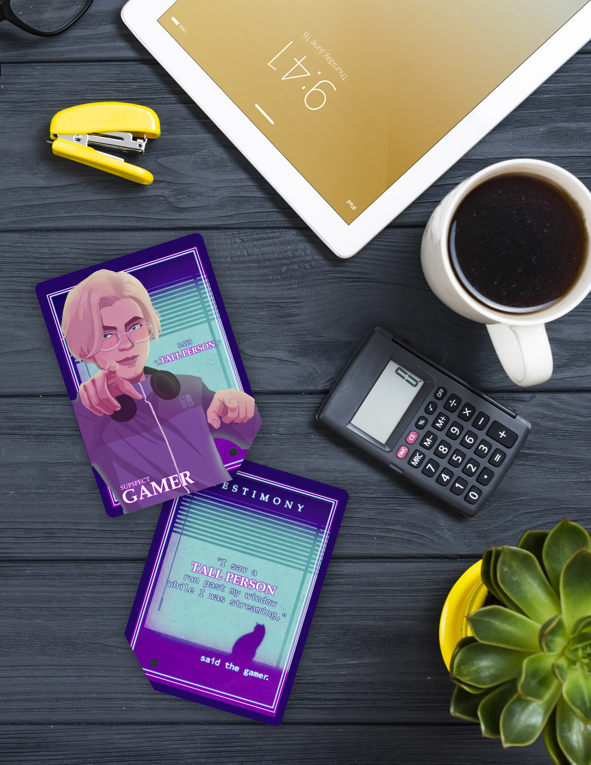 Siri Sagunasing - Character design for Lie Detector Project