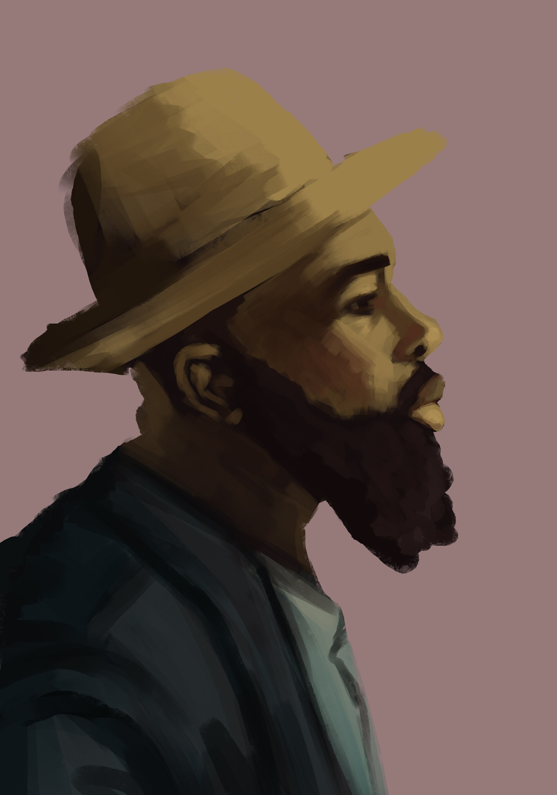 ArtStation - Portrait painting