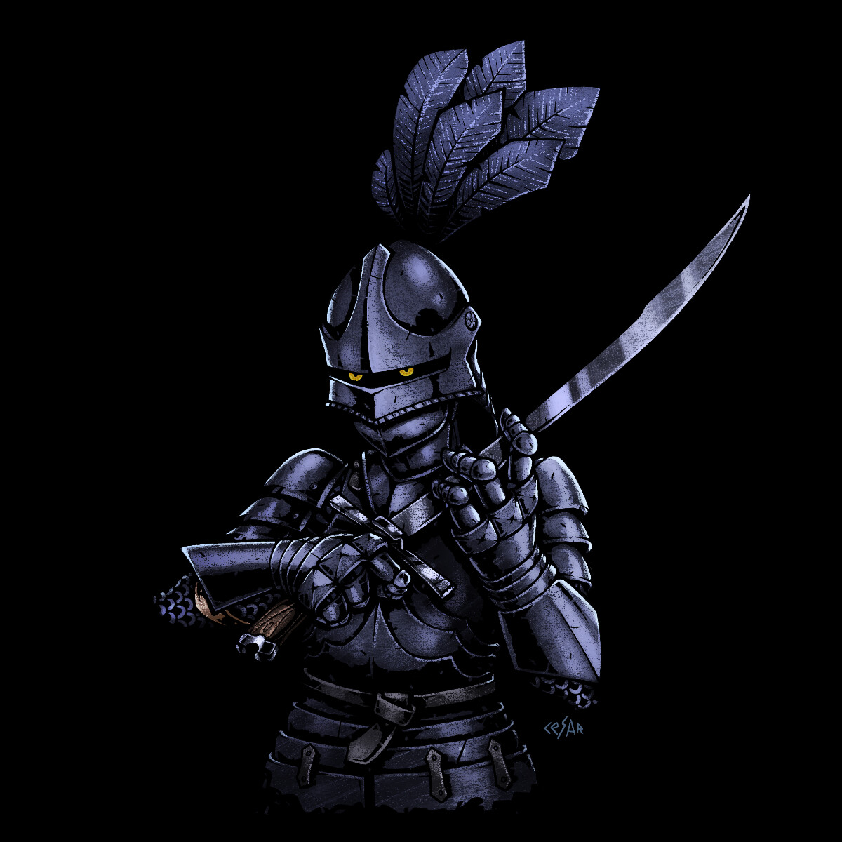 ArtStation - Mordhau black Knight 2