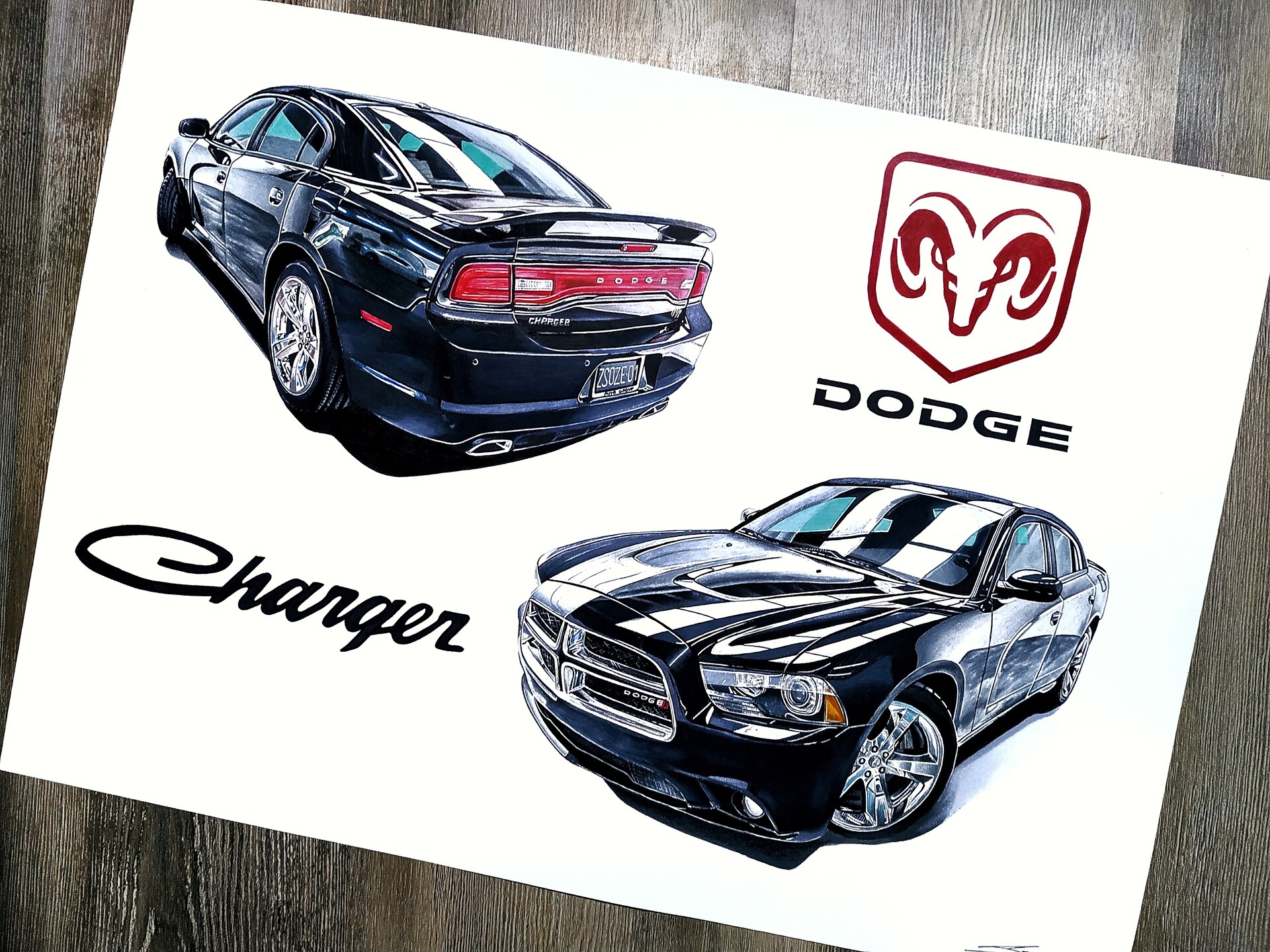 ArtStation - Dodge Charger