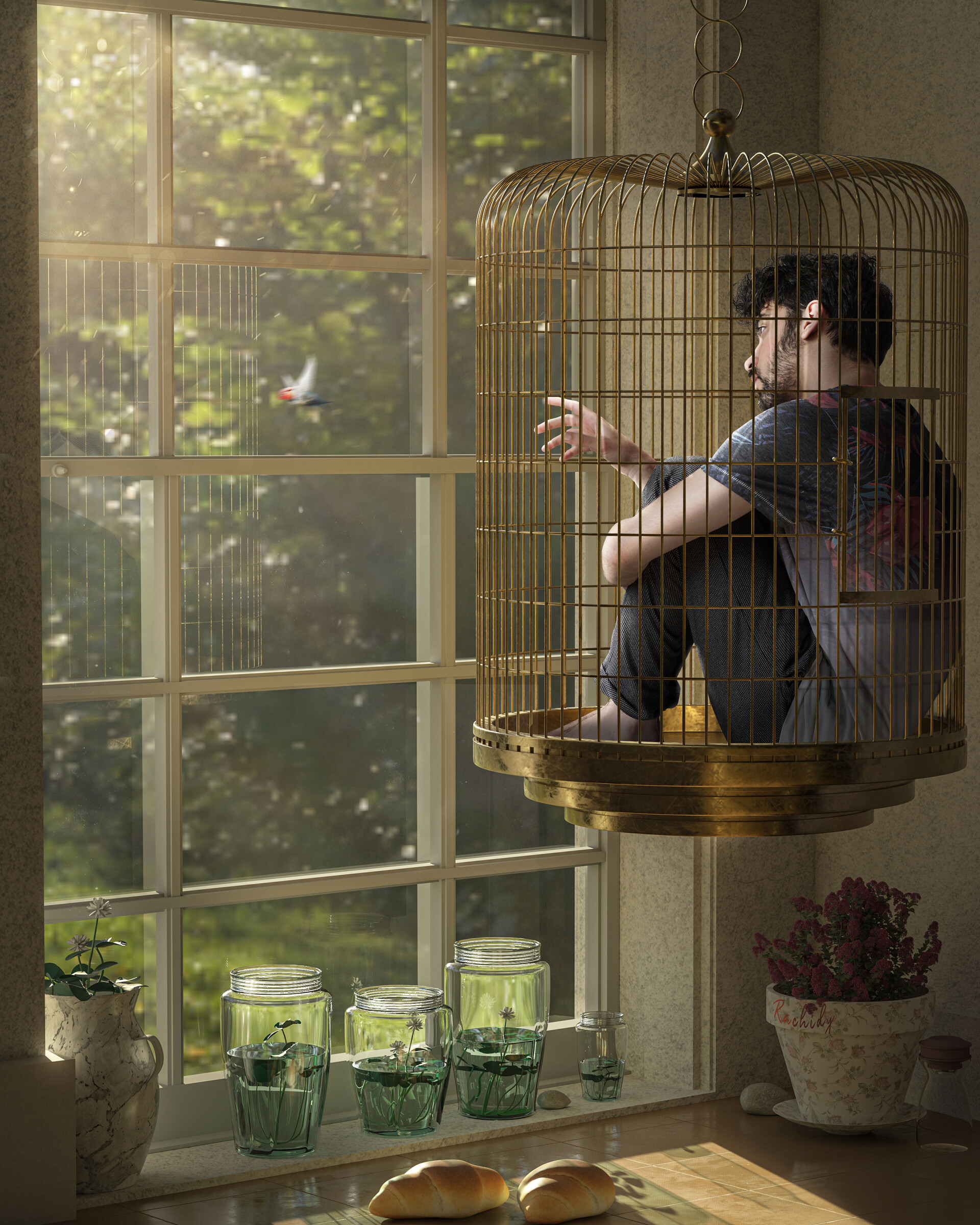 ArtStation - Cage/3D Concept