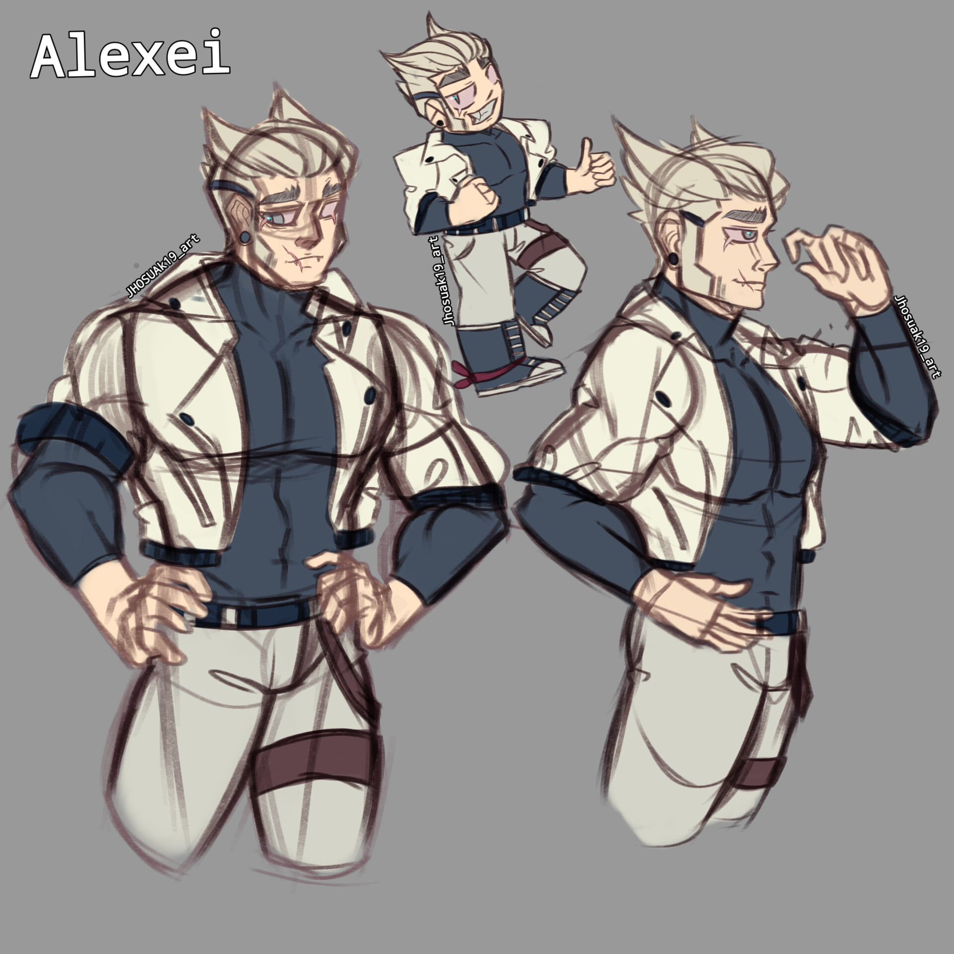 ArtStation - Alexei_ Oc _Diseño