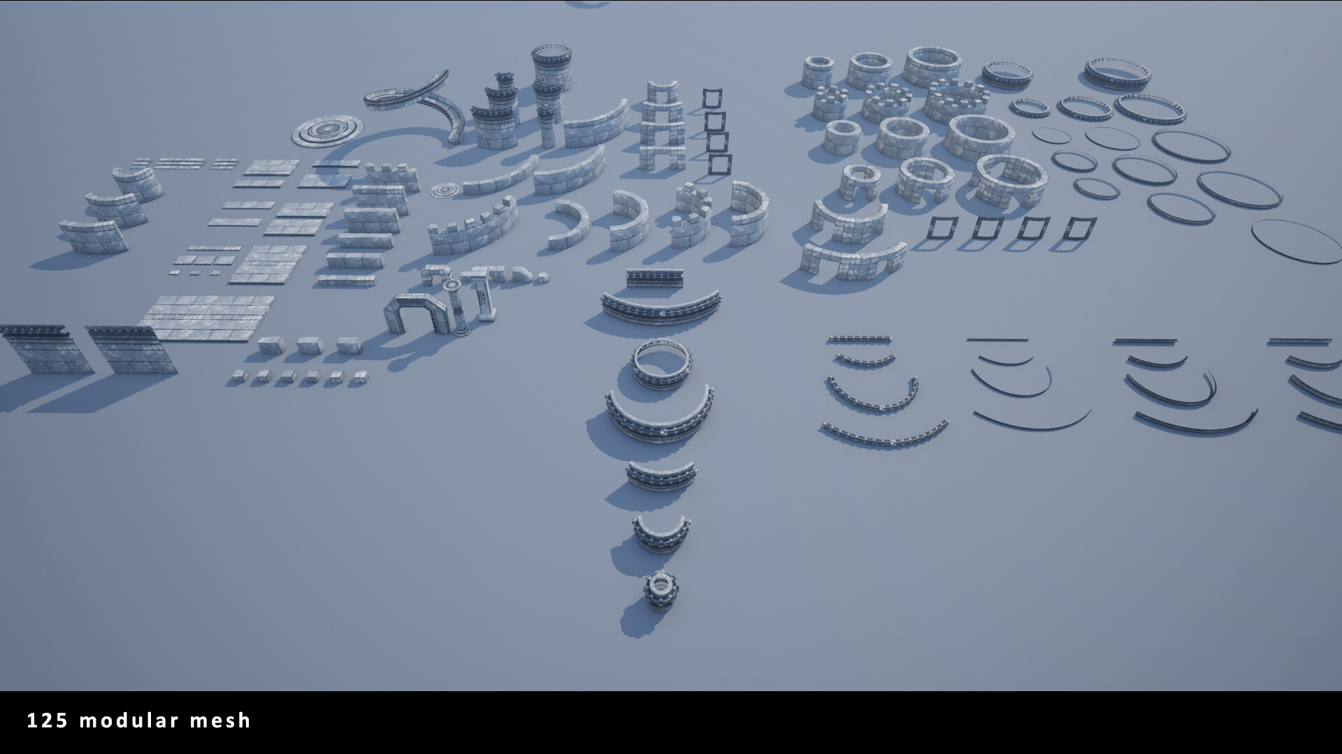 ArtStation - Modular Medieval Building Kit