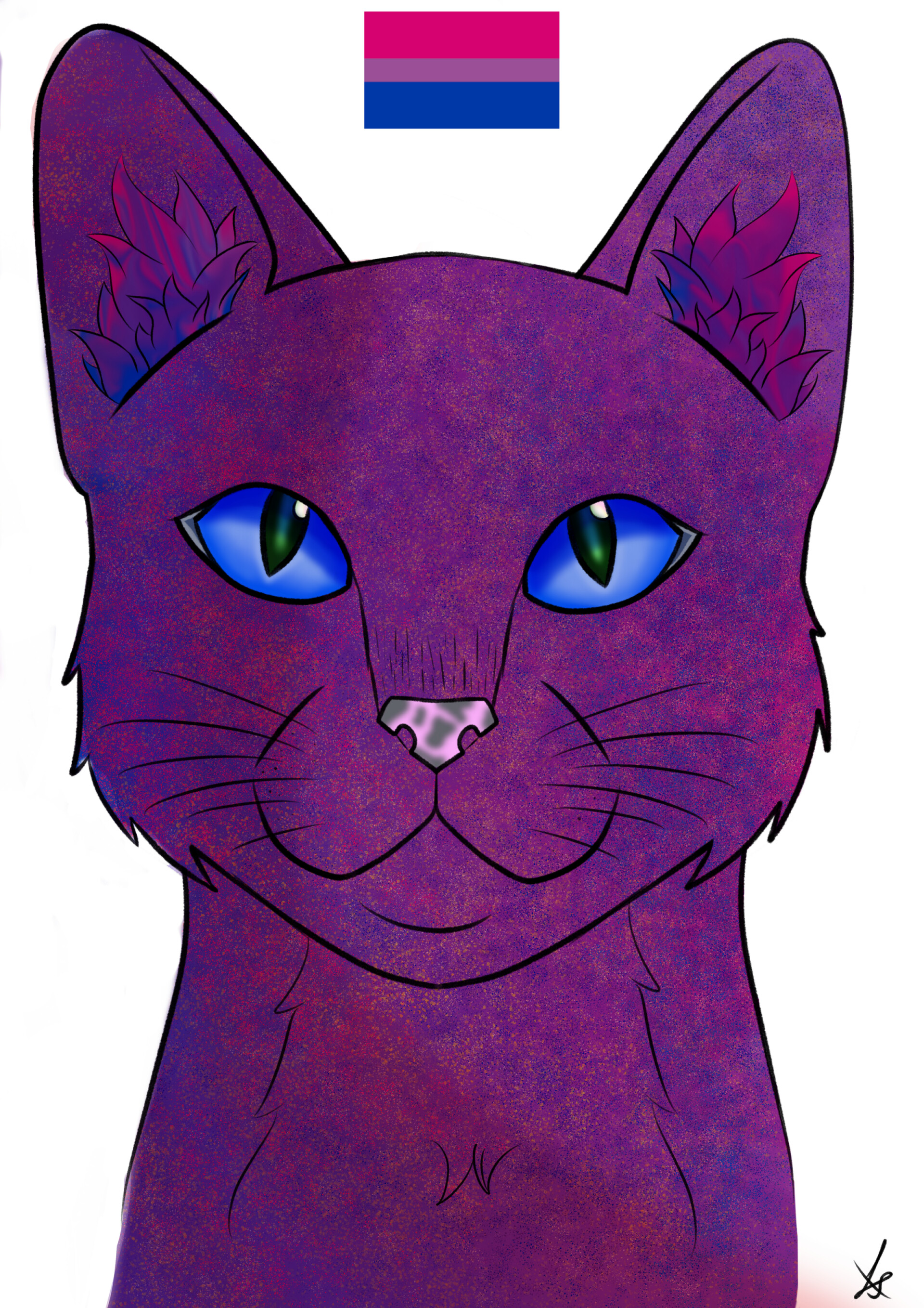 ArtStation - Cat Bi pride palette