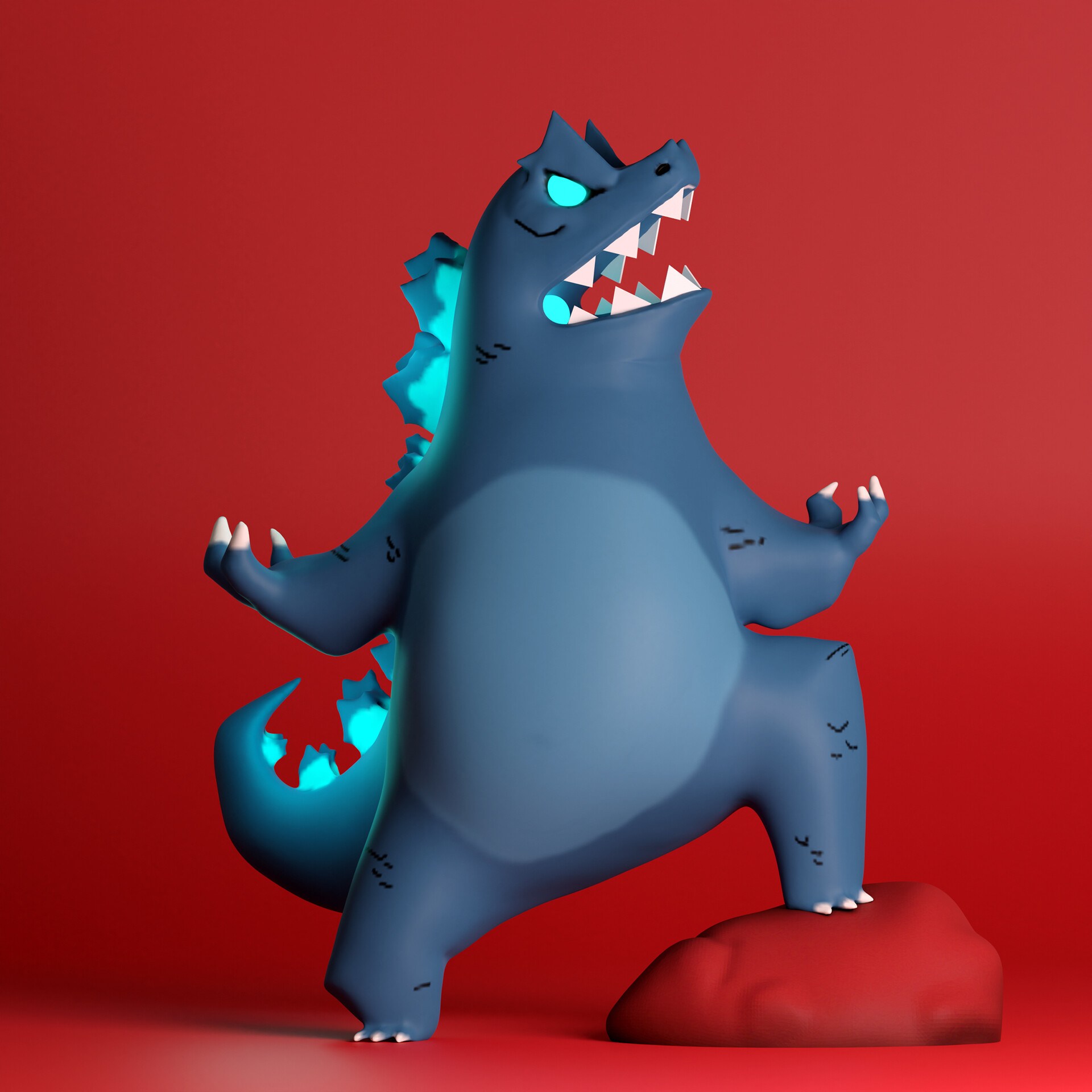 ArtStation - Godzilla