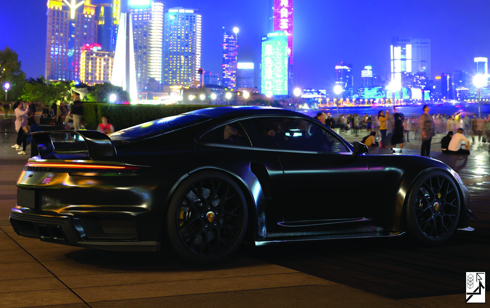 ArtStation - Porsche 911 - Anatomy